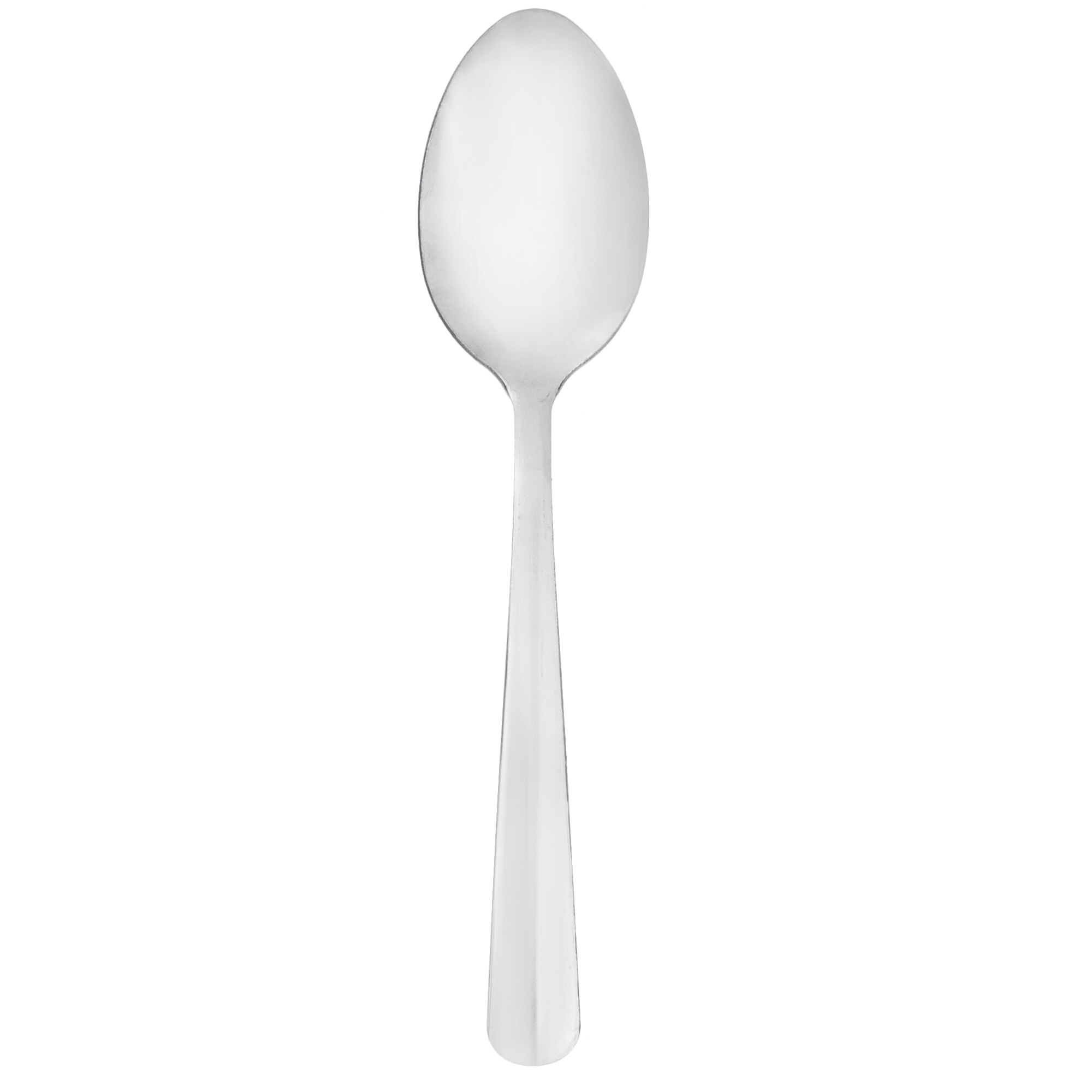 Choice Windsor 5 7/8" 18/0 Stainless Steel Teaspoon - 12/Case
