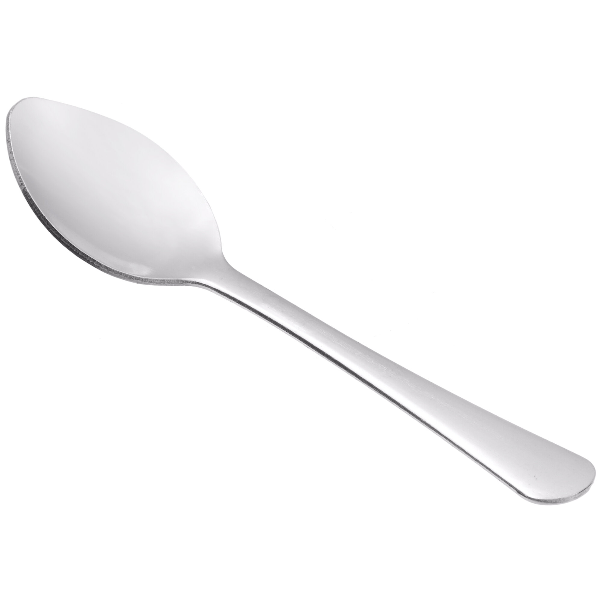 Choice Windsor 4 11/16" 18/0 Stainless Steel Demitasse Spoon - 12/Case