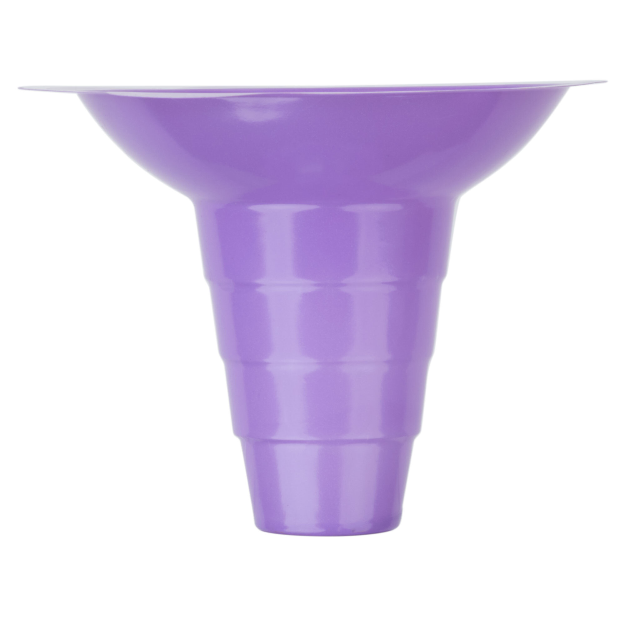 12 oz. Assorted Color Flower-Shaped Sno-Cone Cup - 400/Case