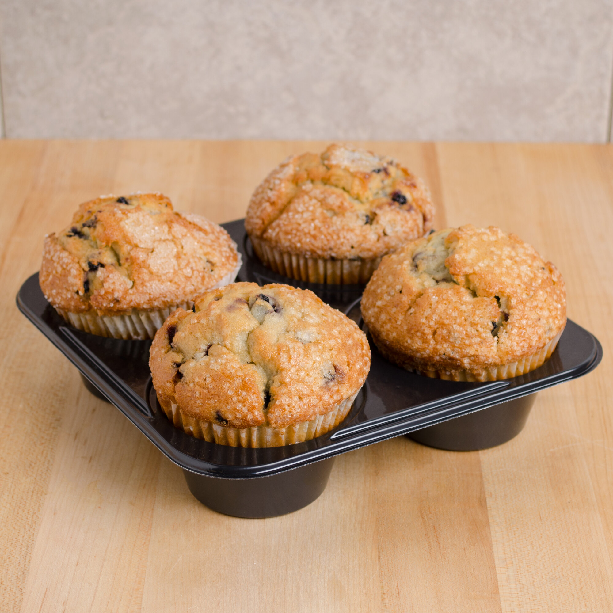 Genpak 55304 Bake N Show Dual Ovenable 4 Cup Muffin Pan With Lid 10 Pack Genpak 55304 Bake N Show Dual Ovenable 4 Cup Muffin Pan With Lid 10 Pack