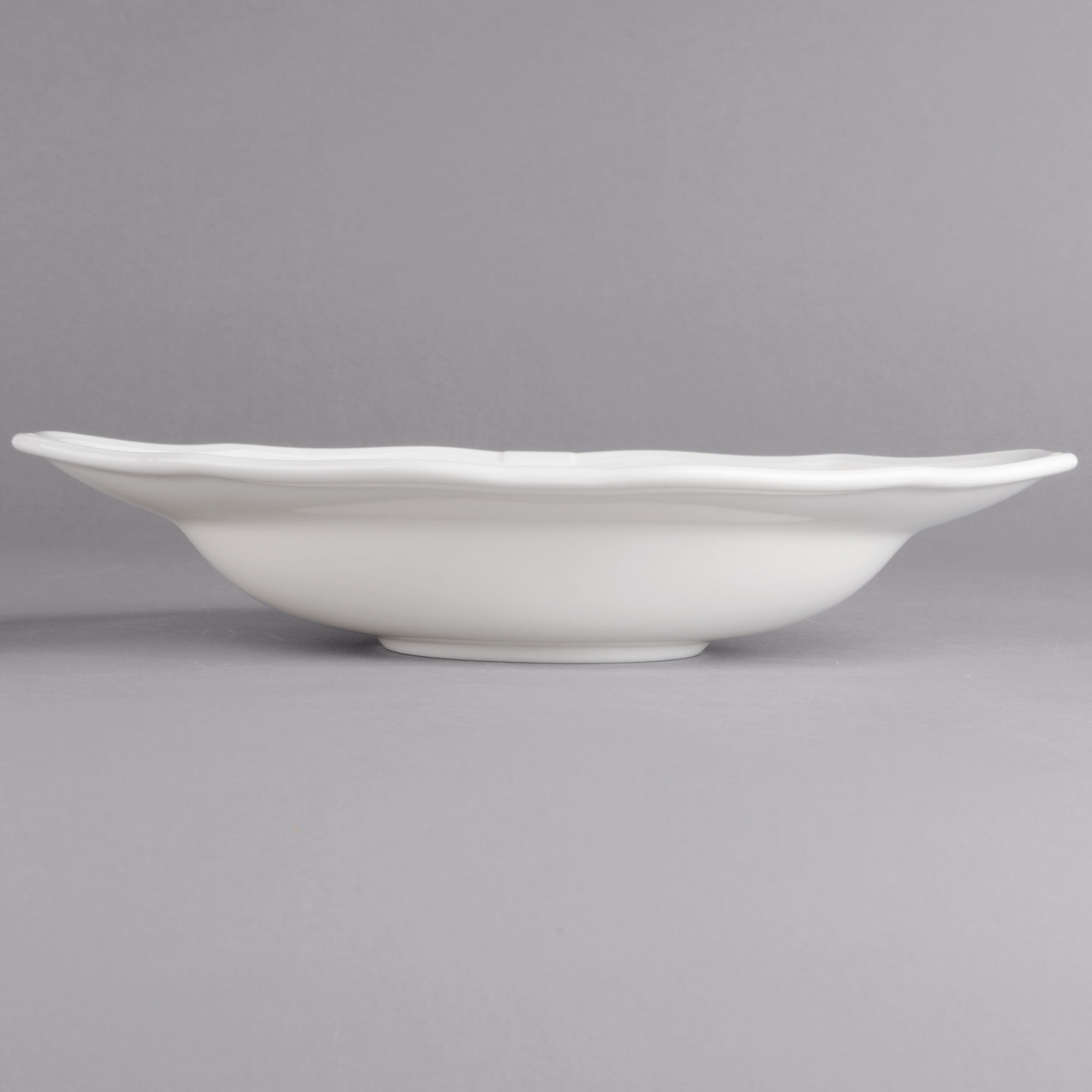 Villeroy & Boch 16-3318-2760 La Scala 10" White Porcelain Oval Deep ...