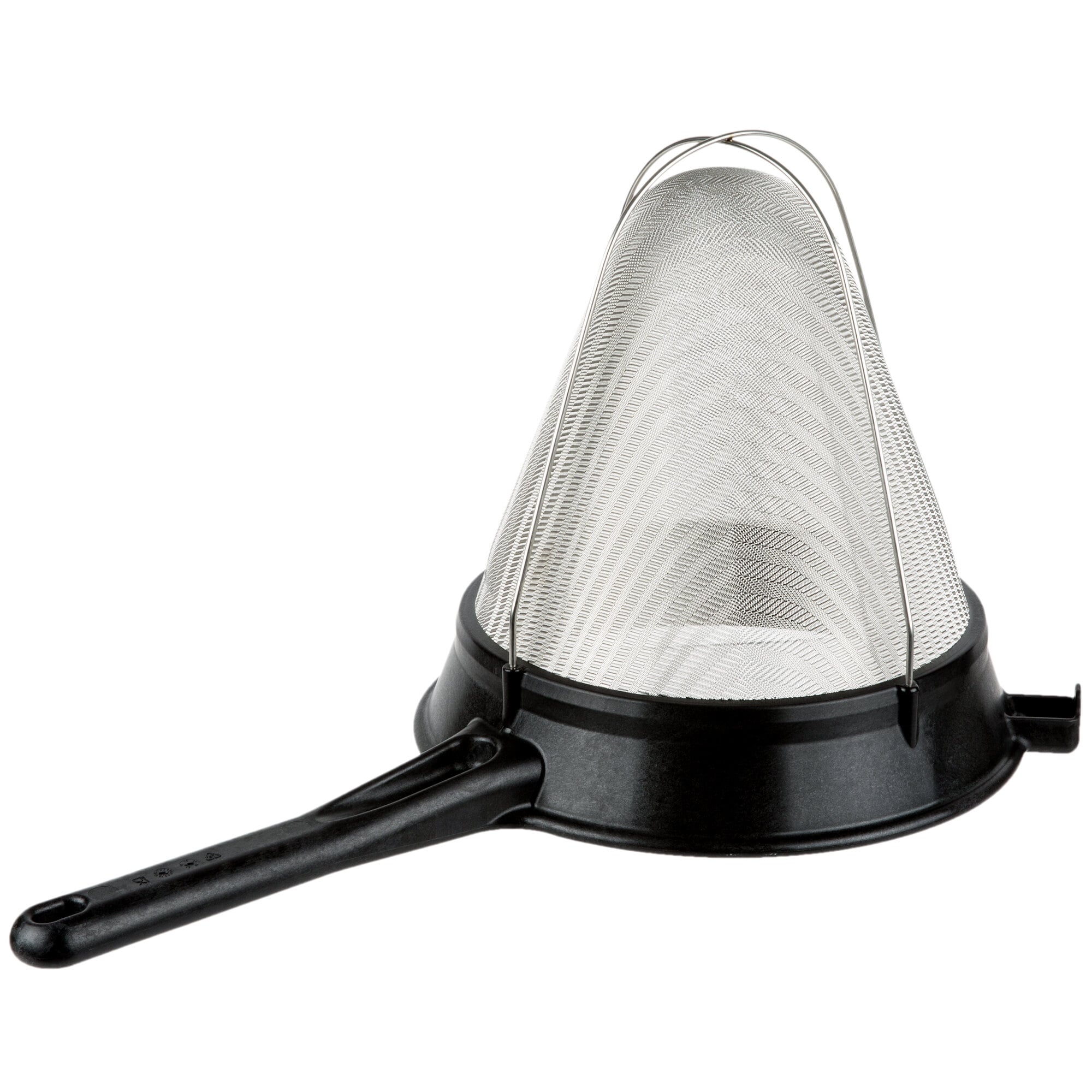 Matfer Bourgeat 017362MC 10" Exoglass Bouillon Strainer / Chinois