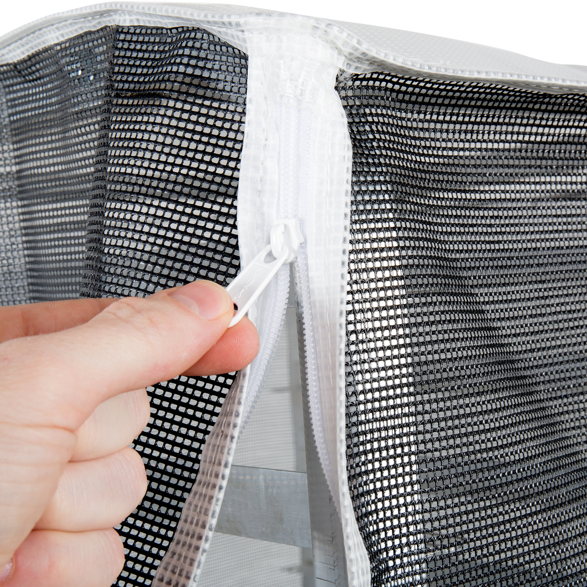 Curtron SUPRO-BM-BK Black Supro Breathable Mesh Bun / Sheet Pan Rack ...