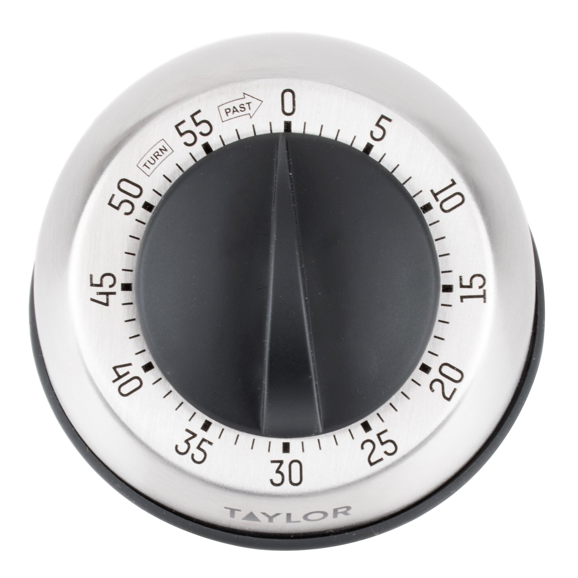 Taylor 5830 Stainless Steel Mechanical 60 Minute Kitchen Timer