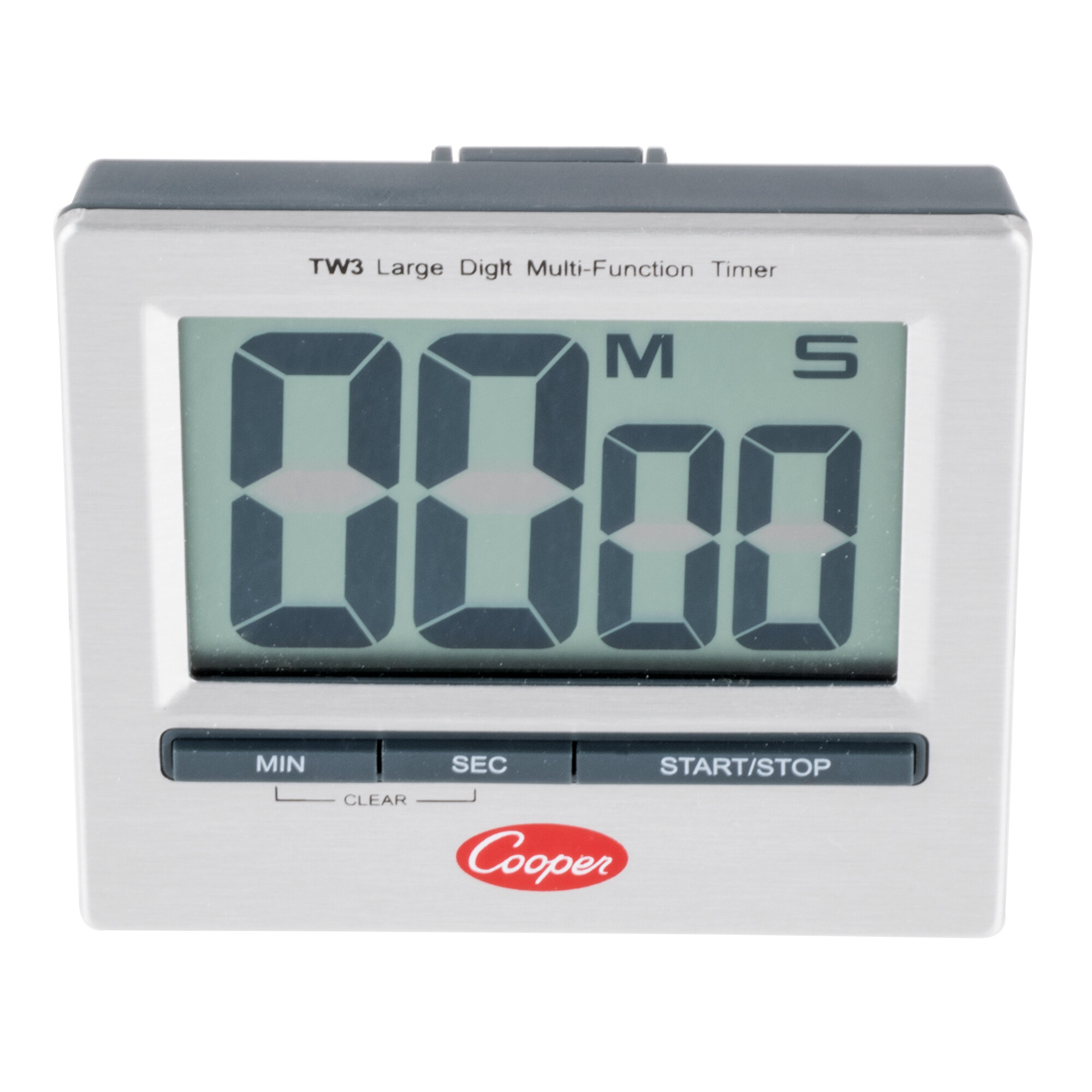 Cooper-Atkins TW3-0-8 Extra Large Display Digital 100 Minute Kitchen Timer