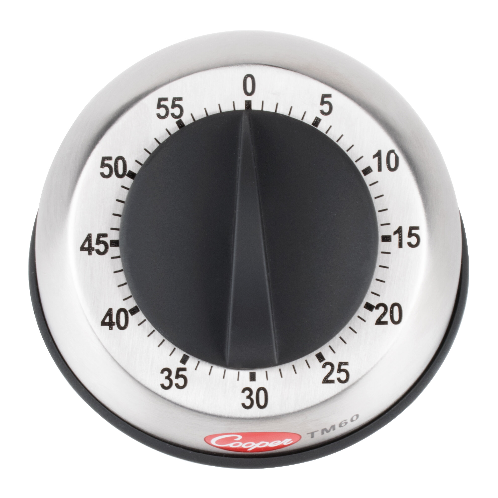 Cooper-Atkins TM60-0-8 Stainless Steel Mechanical 60 Minute Kitchen Timer