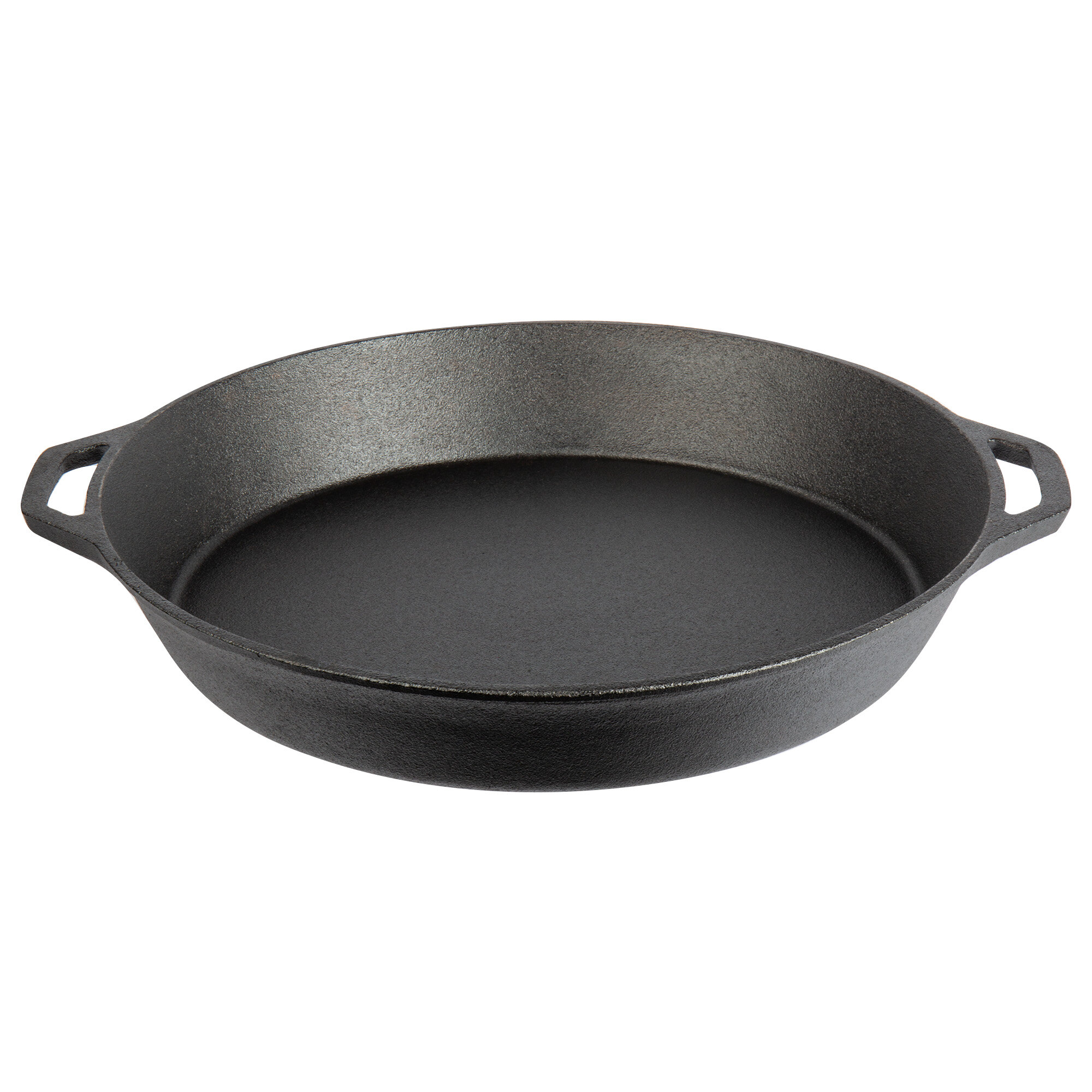 Valor 17" Pre-Seasoned Cast Iron Skillet with Dual Handles