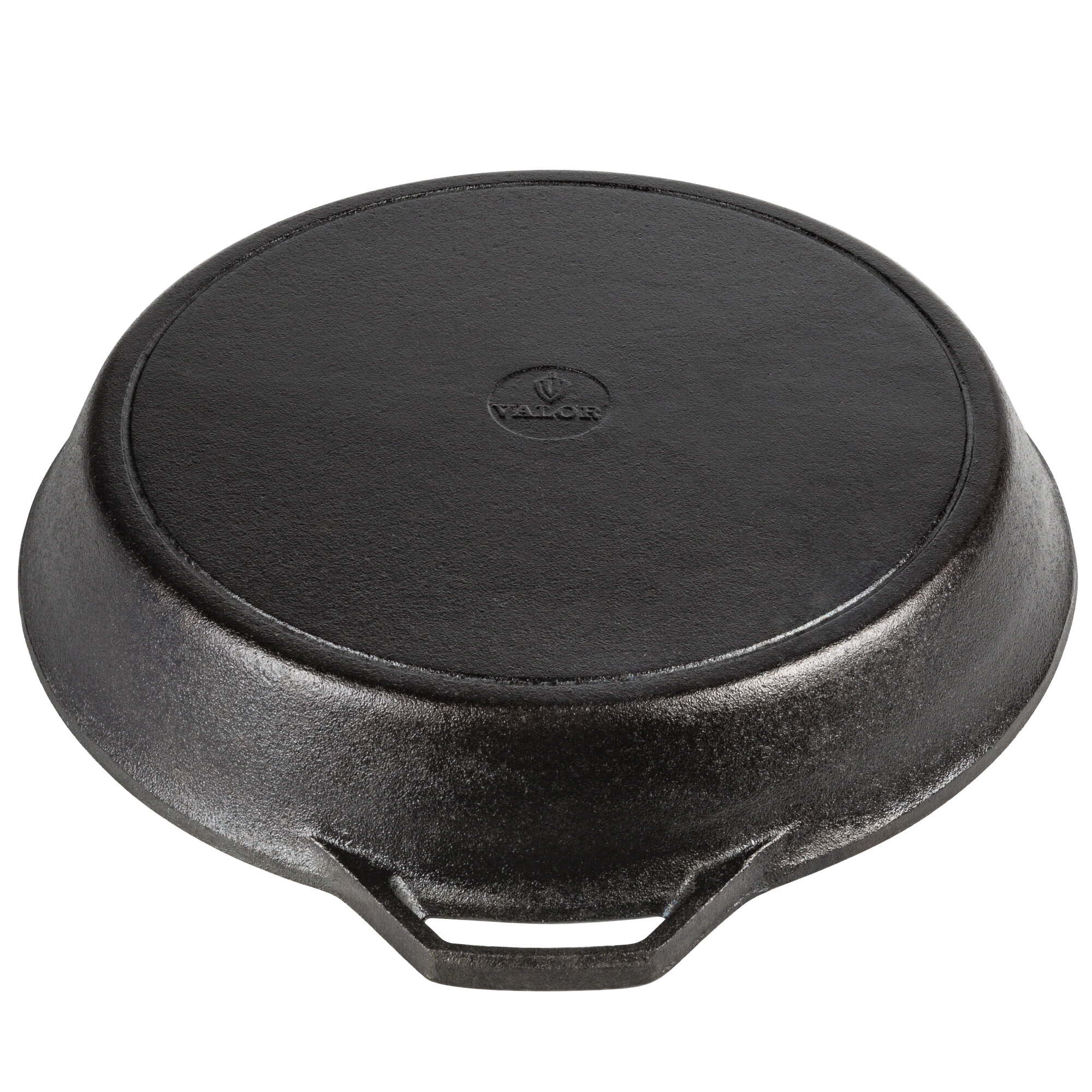 Valor 17" Pre-Seasoned Cast Iron Skillet with Dual Handles
