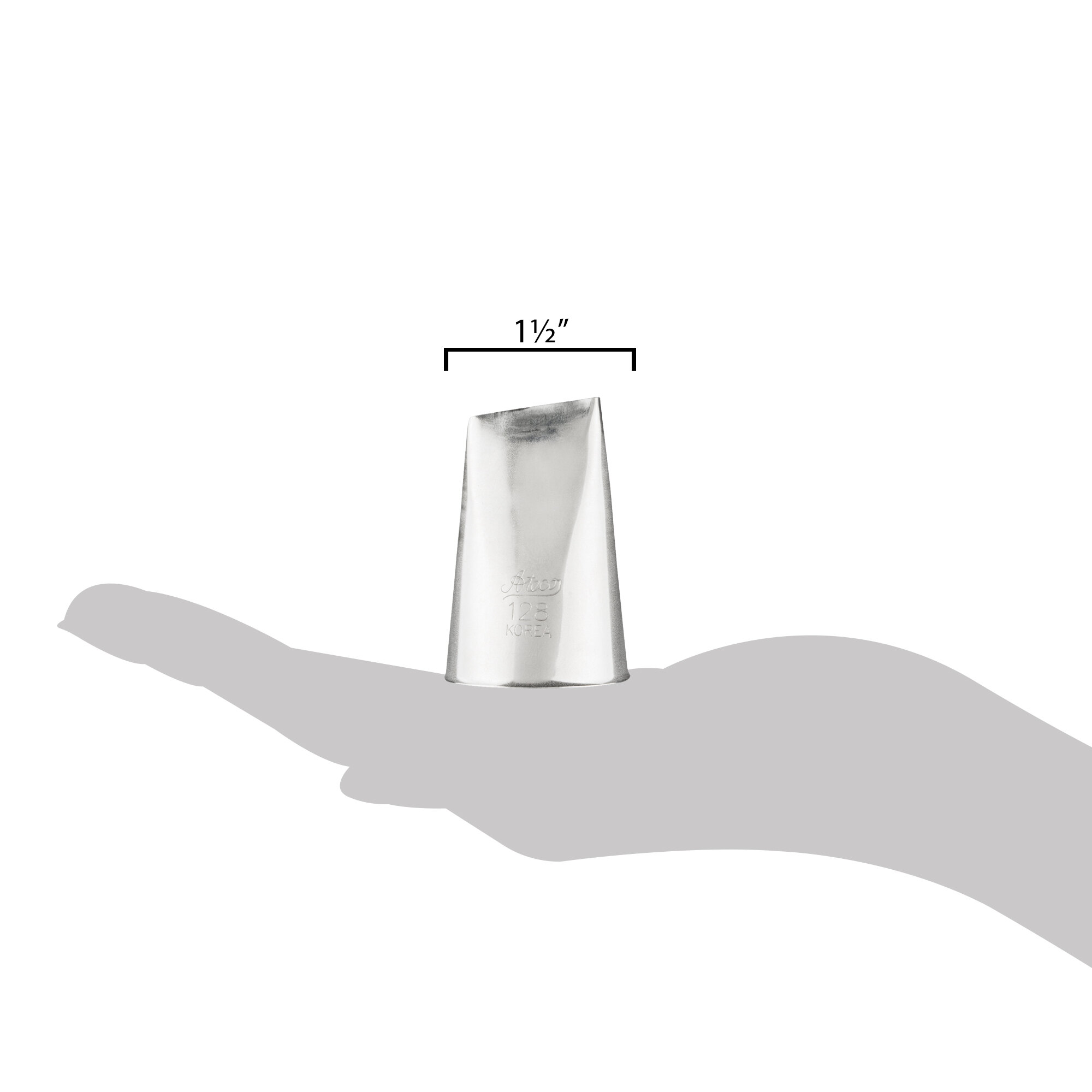 Ateco 128 Rose Leaf Piping Tip