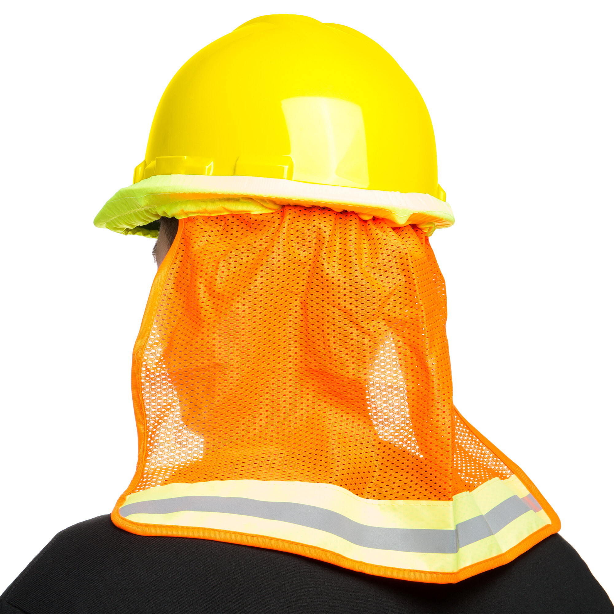Duo Safety Yellow Cap Style Hard Hat with 6-Point Ratchet Suspension