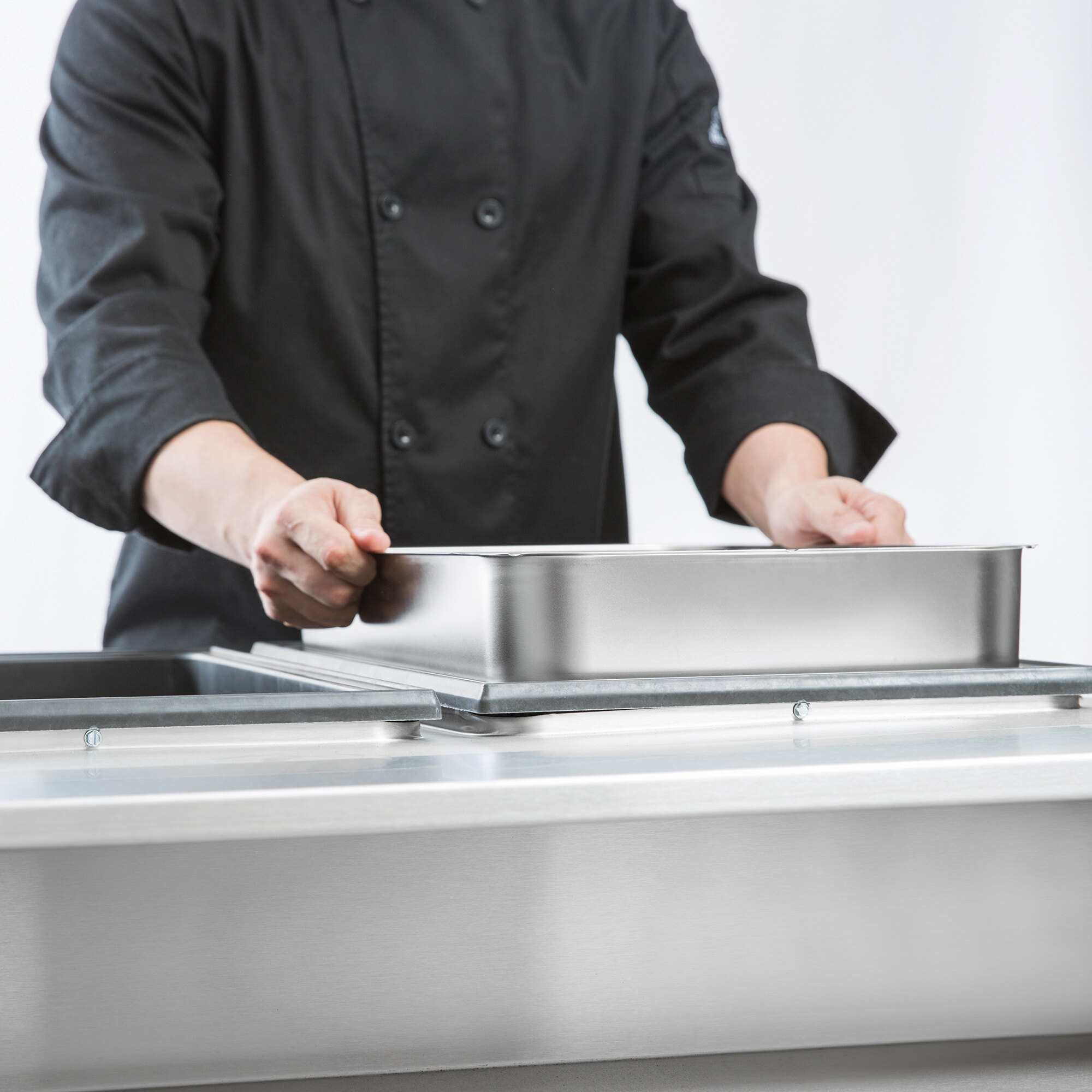 Choice Full Size 6" Deep Stainless Steel Steam Table Spillage Pan - 24 ...