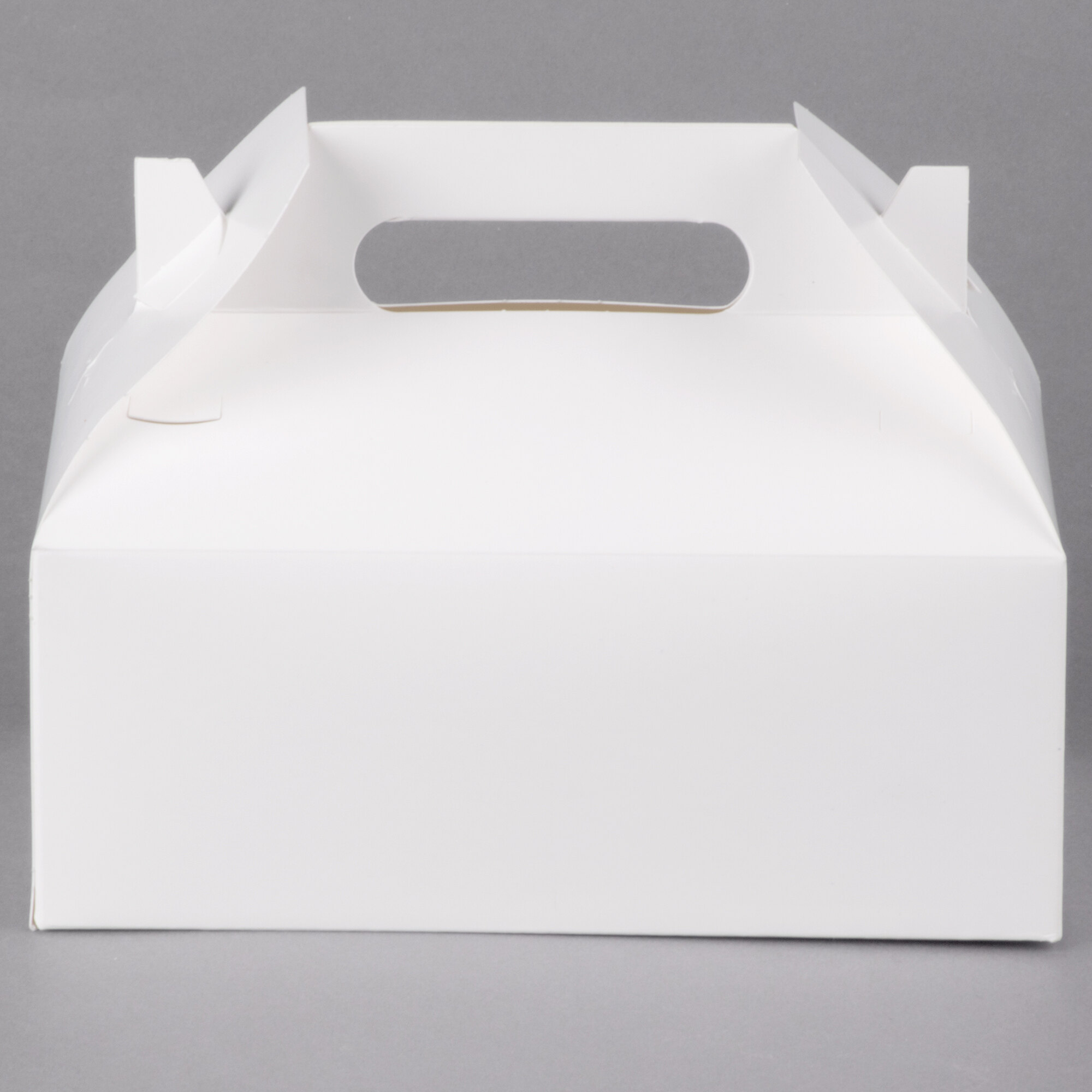 8 7/8" x 5" x 3 1/2" White Barn Take Out Dinner / Chicken Box with ...