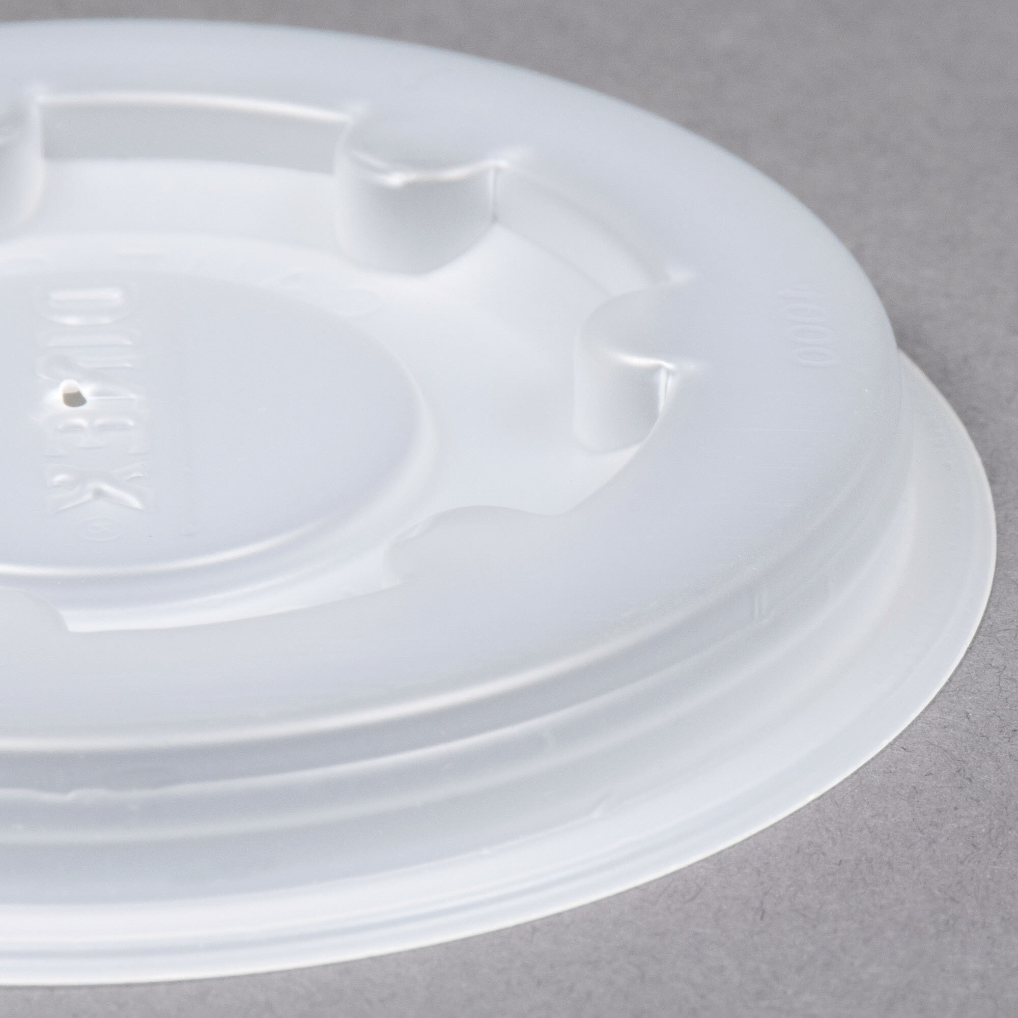 Dinex DX40008714 Translucent Disposable Lid for Dinex Heritage 8 oz ...