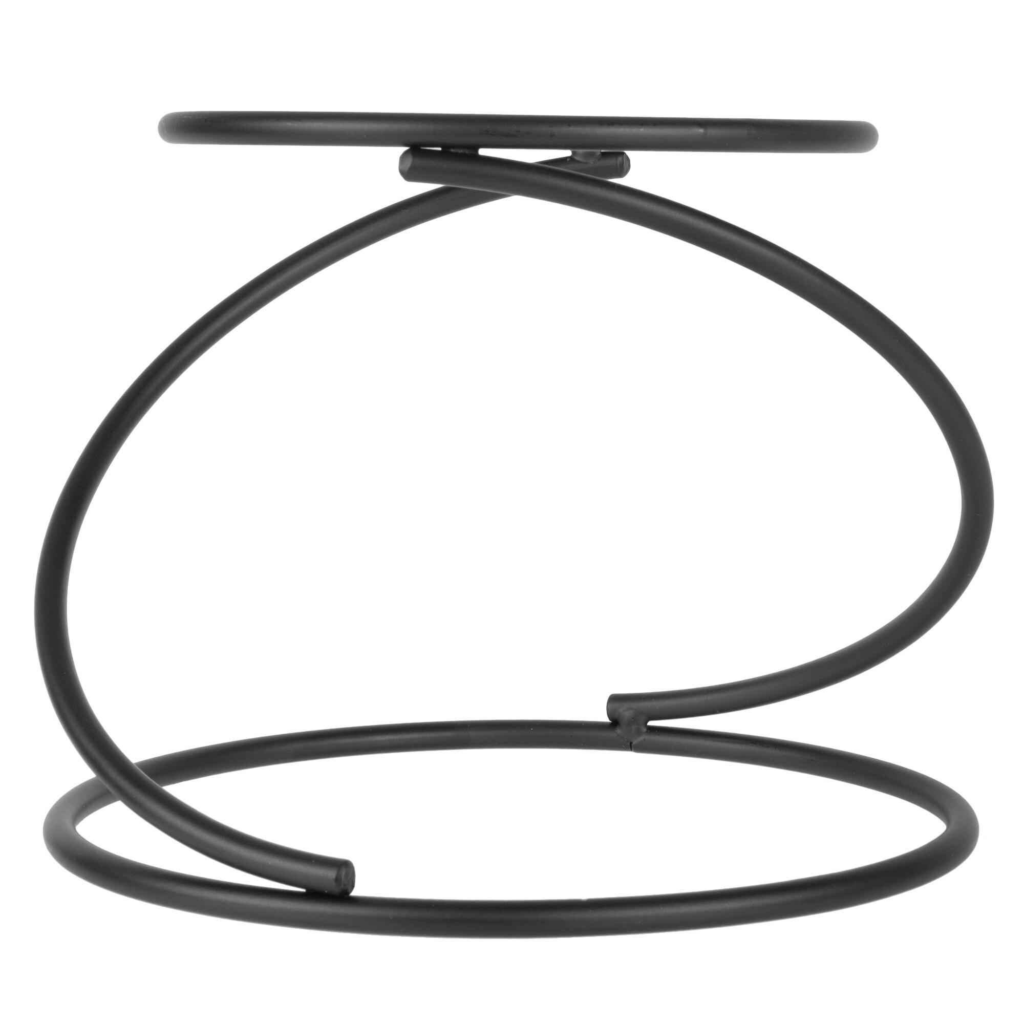 Choice 7" Black Swirl Metal Display Stand