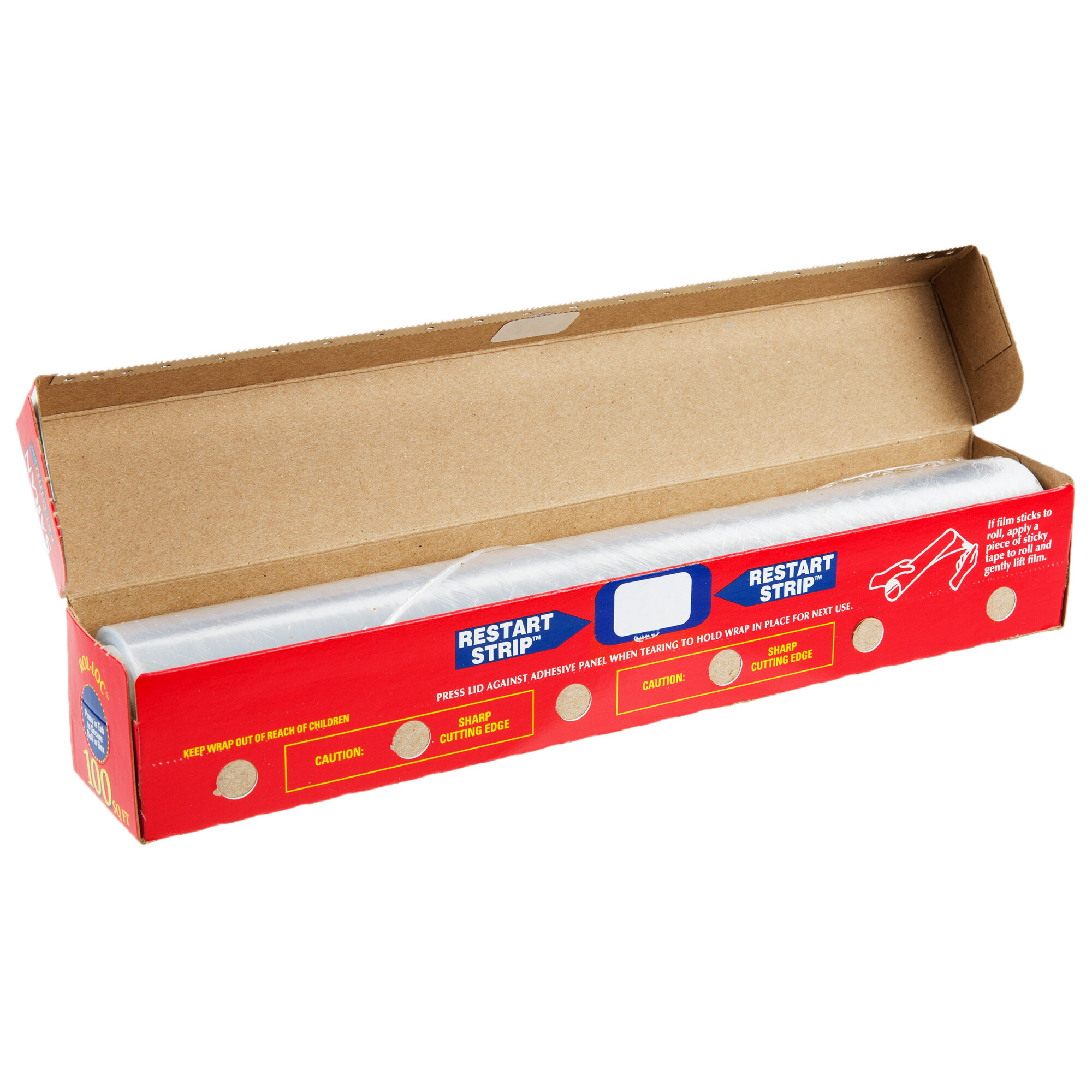SC Johnson Saran™ 87077 Premium 100 Sq. Ft. Plastic Wrap - 12/Case