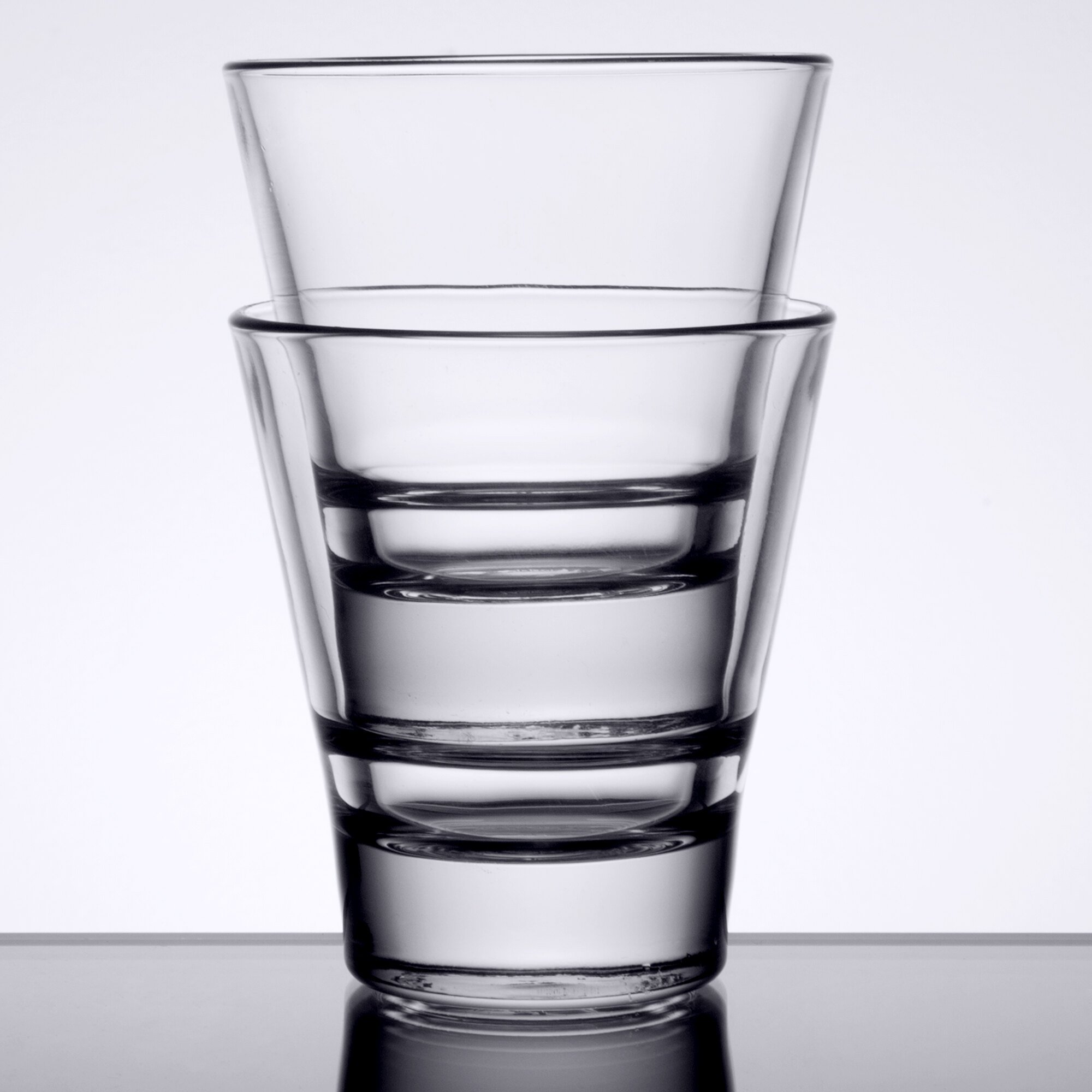 Libbey 15709 Endeavor 7 oz. Stackable Rocks / Old Fashioned Glass - 12/Case