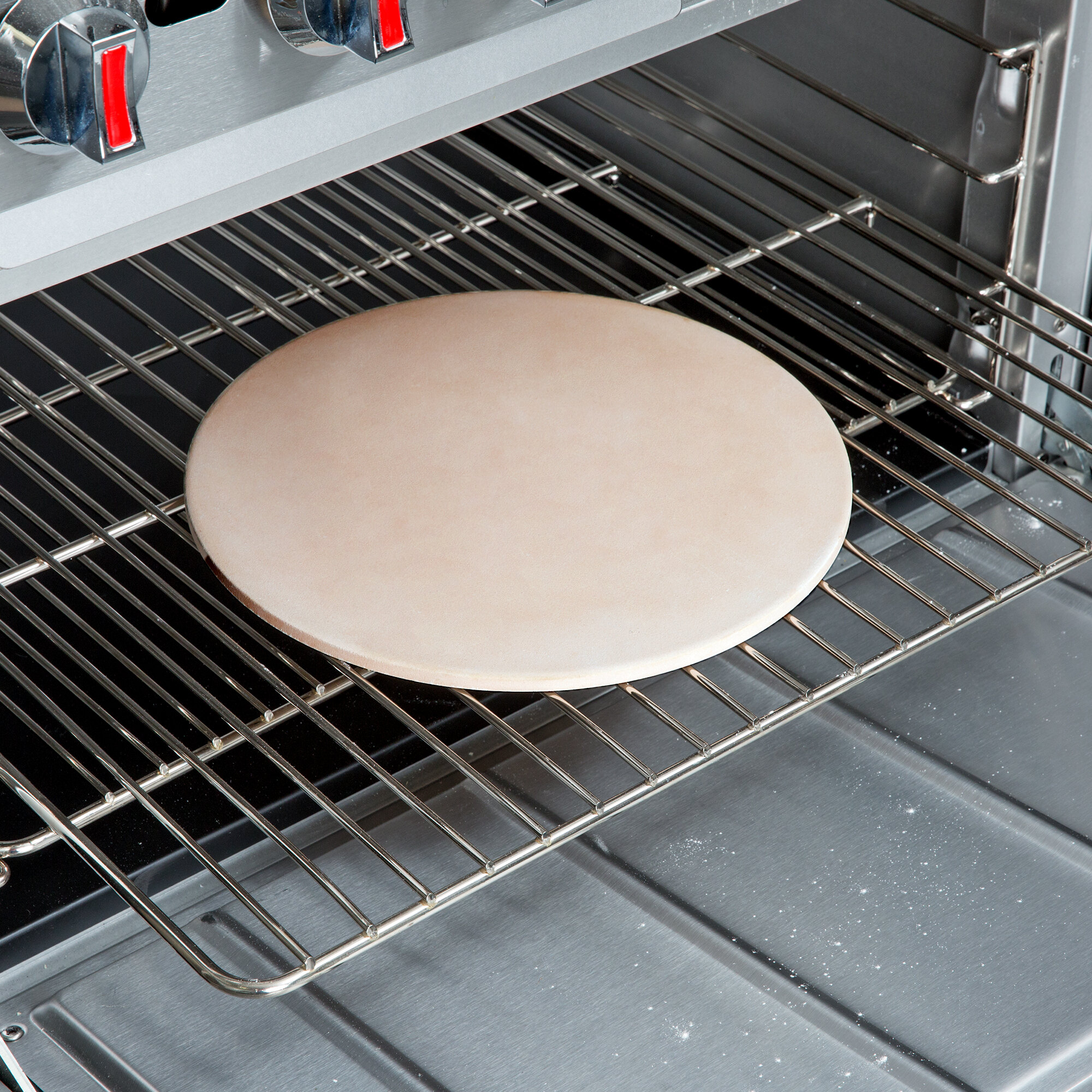 American Metalcraft STONE13 13" Round Ceramic Economy Pizza Stone