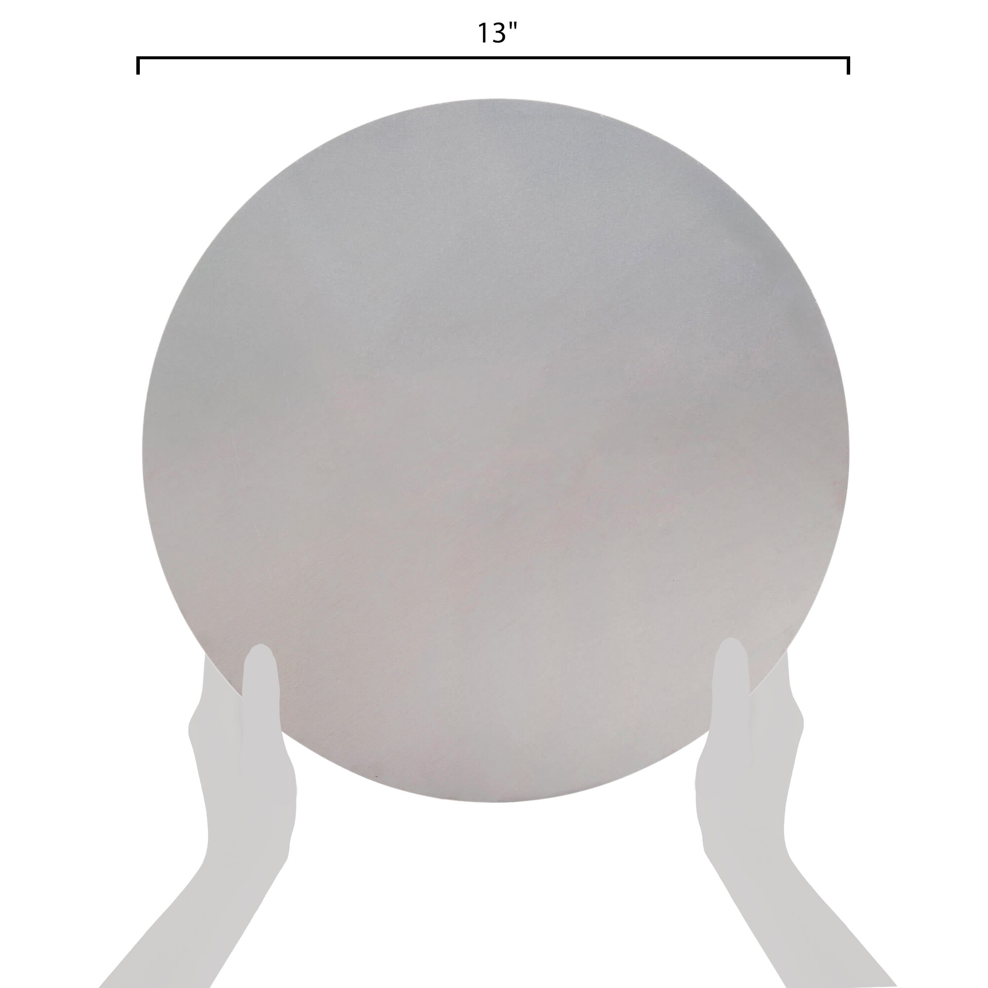 American Metalcraft 18913 13" Round Standard Weight Aluminum Pizza Pan ...