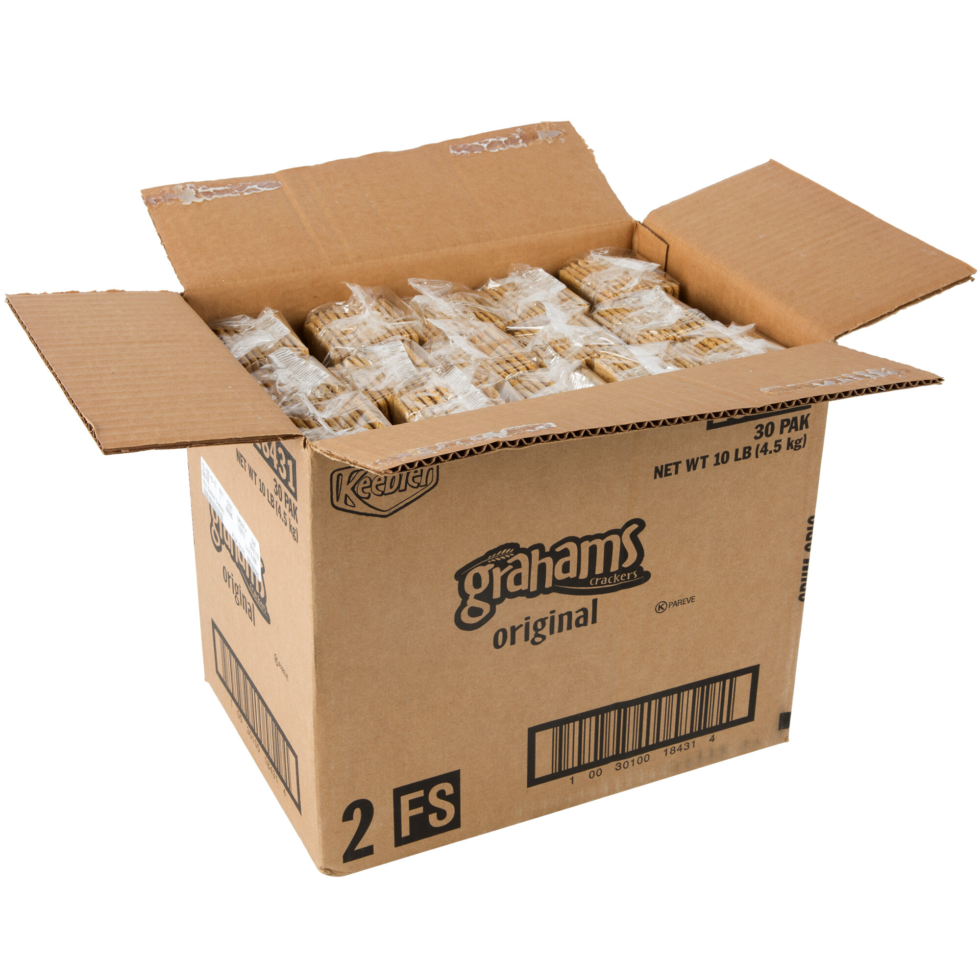 Keebler 30 Pack Graham Crackers - 10 lb.