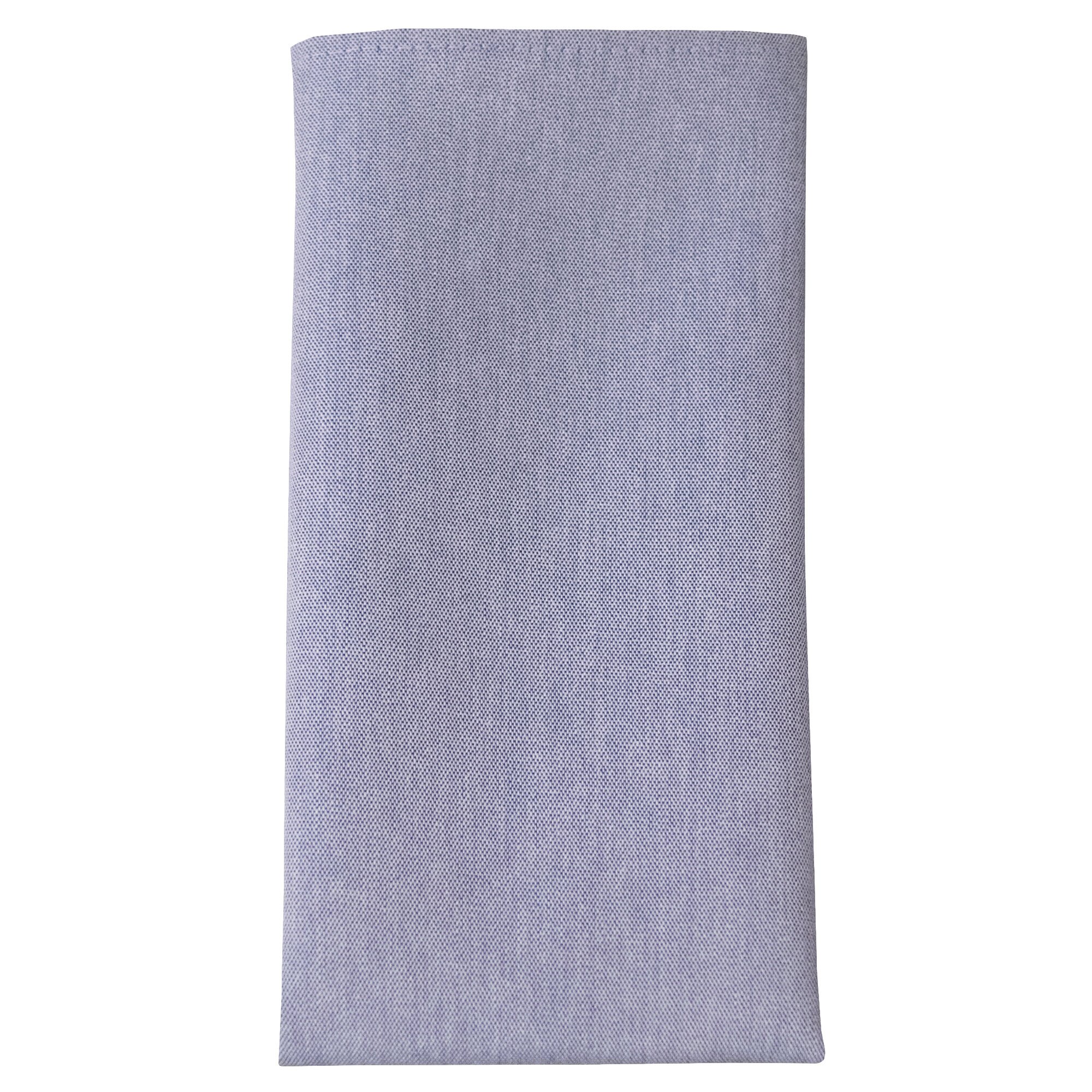 Snap Drape 54241717NH002 Solid Blue Chambray Cloth Napkins, 17" x 17 ...