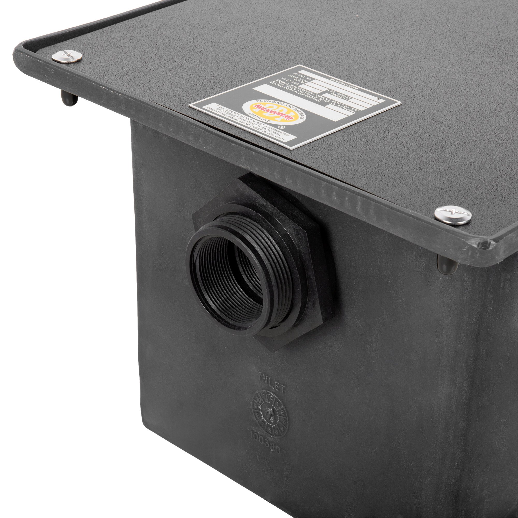 Ashland PolyTrap 4807 14 lb. Grease Trap with Threaded Connections