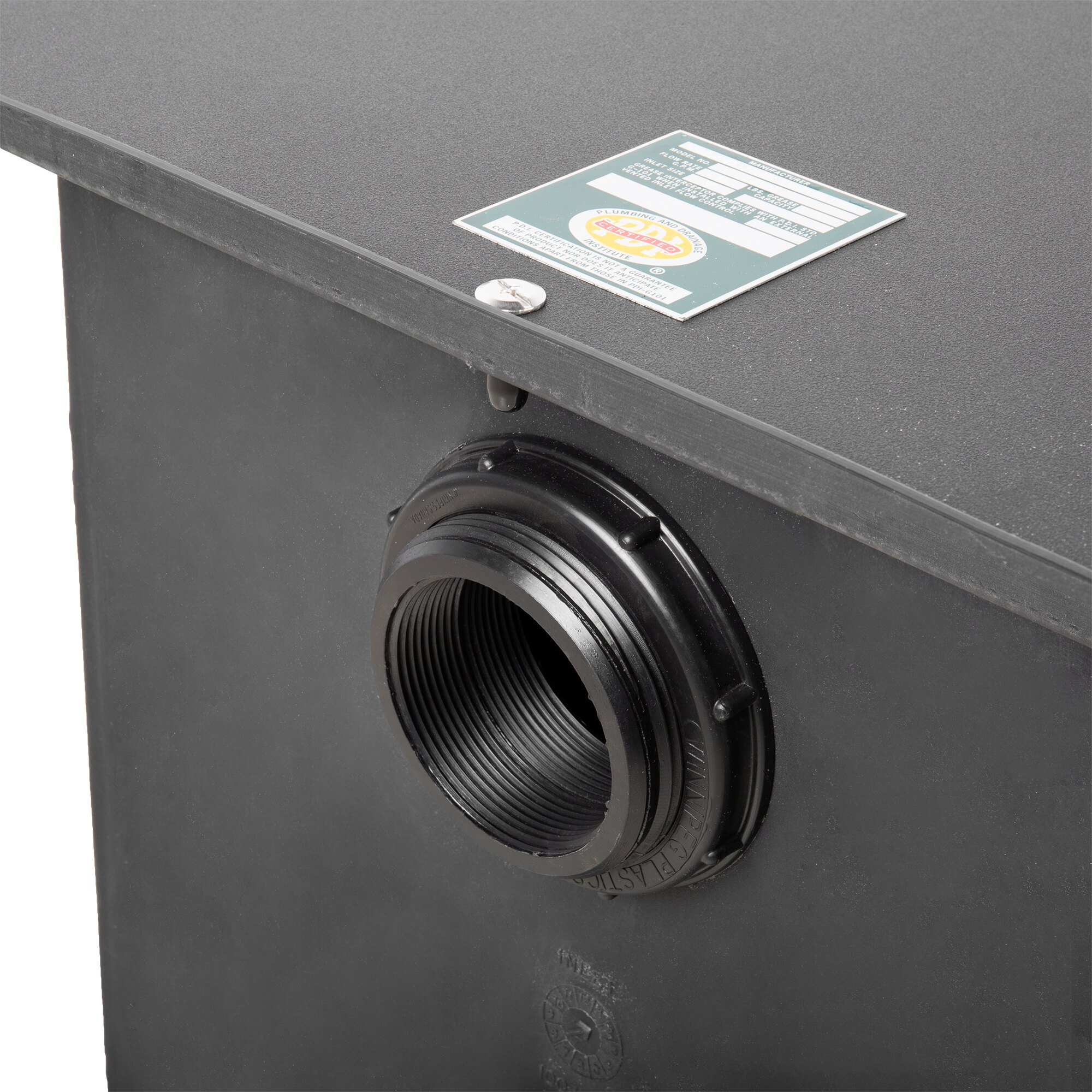 Ashland PolyTrap 4835 70 lb. Grease Trap with Threaded Connections