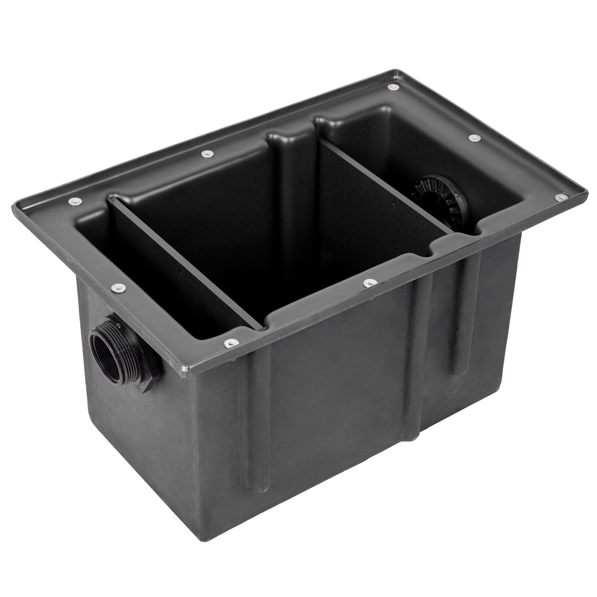 Ashland PolyTrap 4810 20 lb. Grease Trap with Threaded Connections