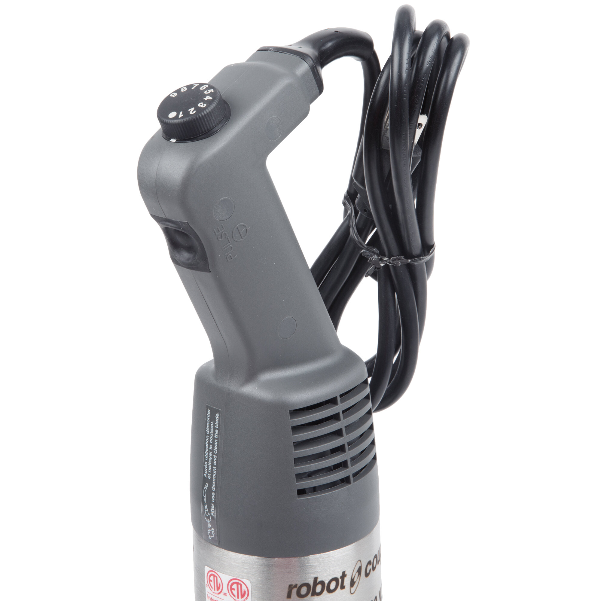 Robot Coupe MMP190VV Mini 8" Variable Speed Immersion Blender - 2/5 HP
