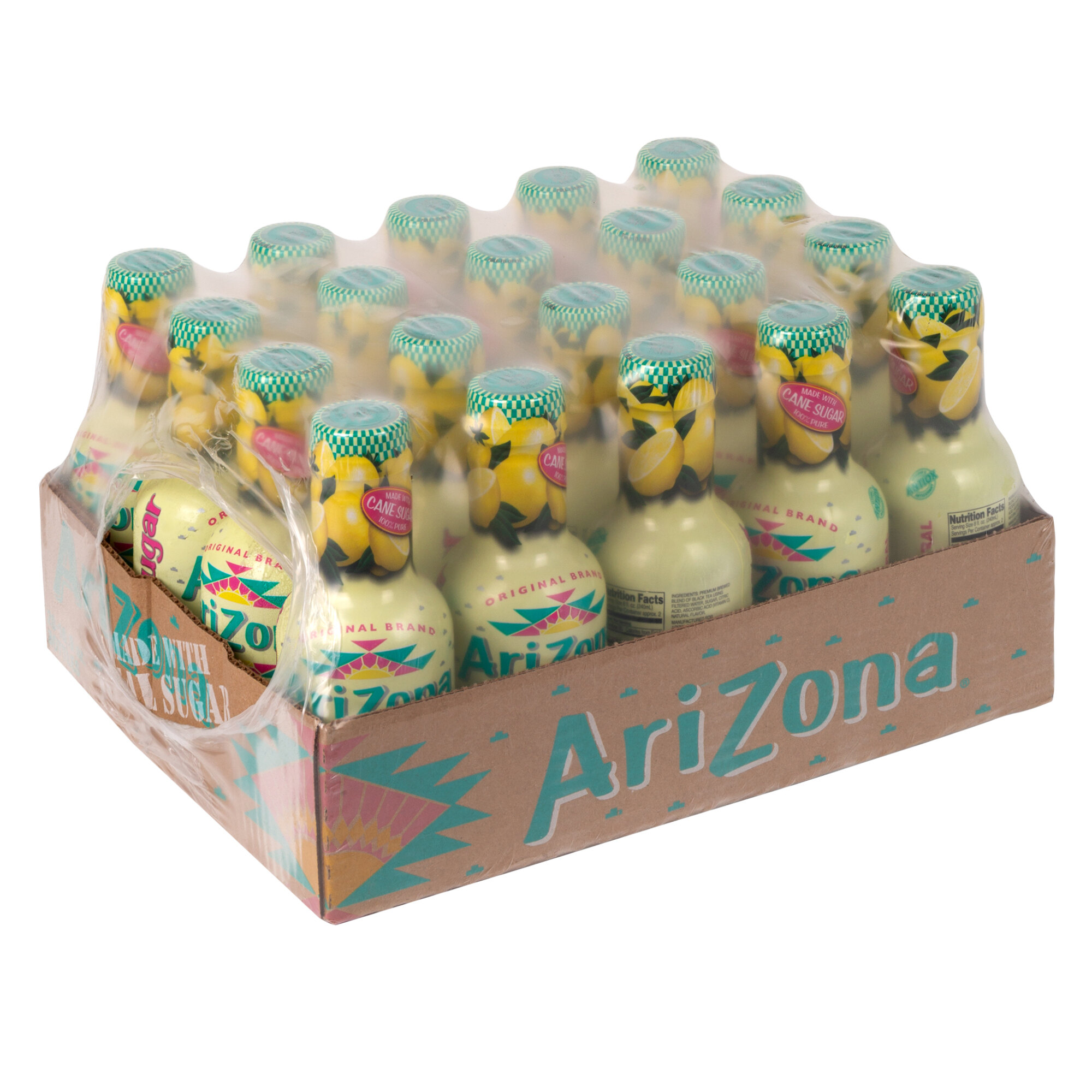 Arizona 16 fl. oz. Iced Tea with Lemon - 20/Case