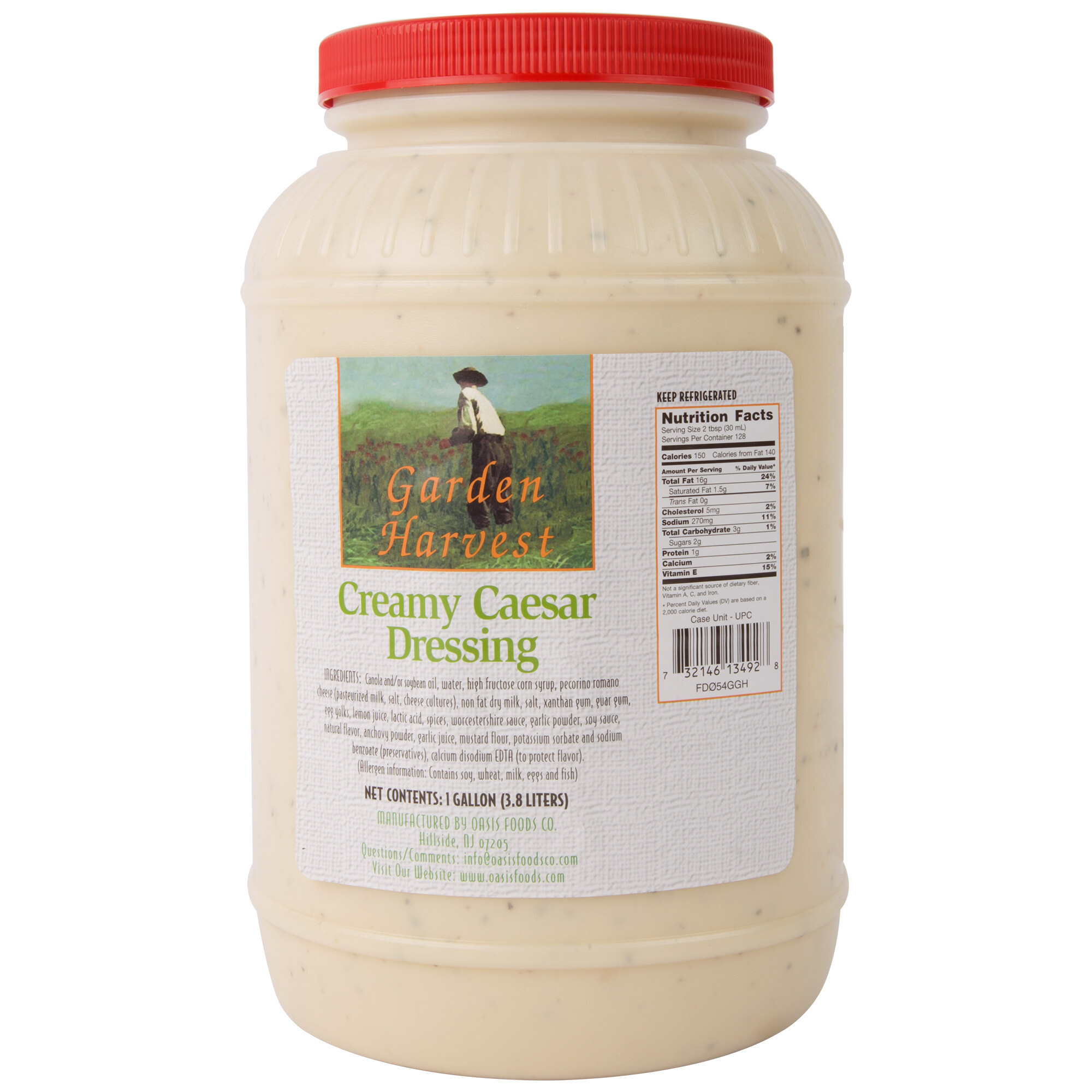 AAK 1 Gallon Garden Harvest Creamy Caesar Dressing