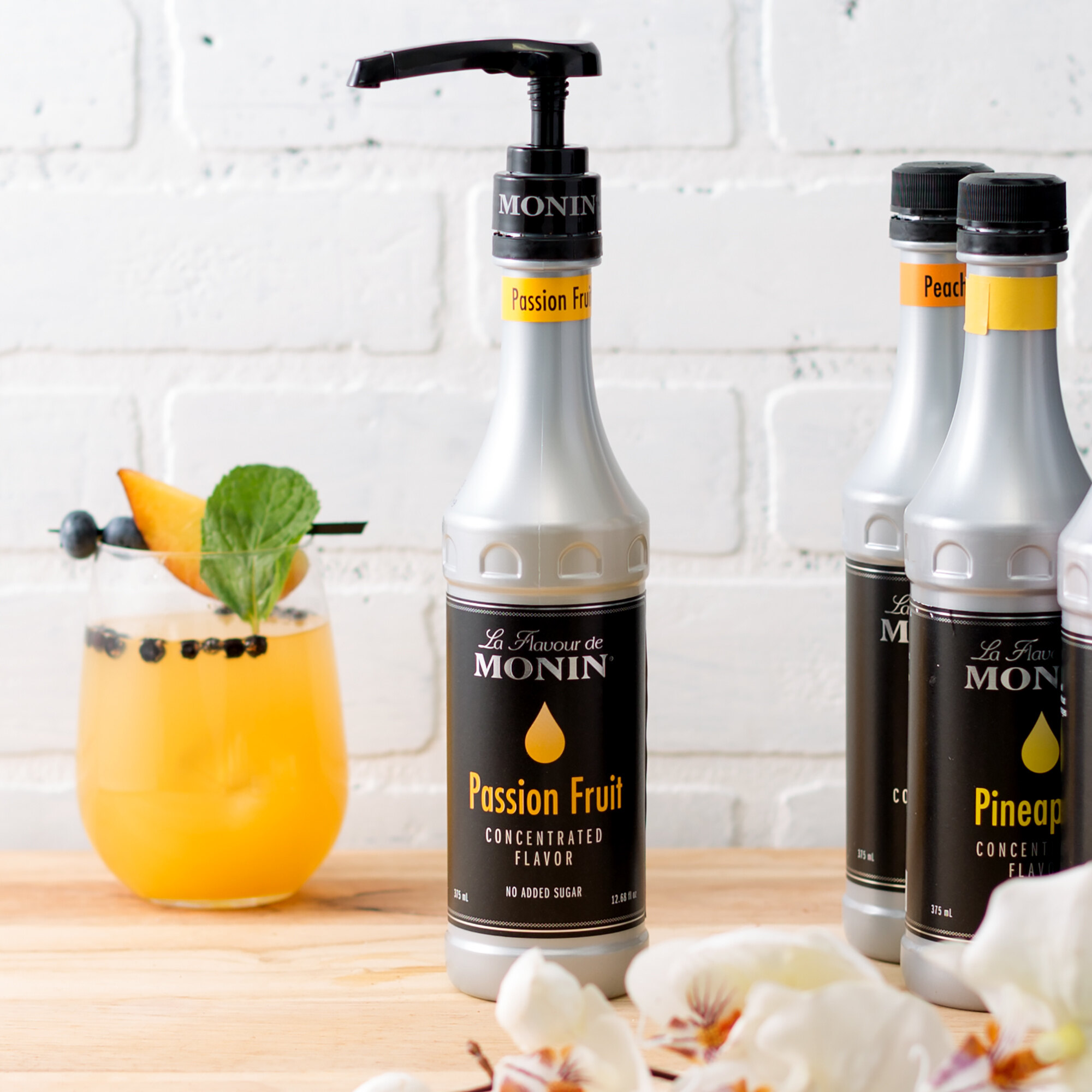 Monin 375 mL Passion Fruit Concentrated Flavor