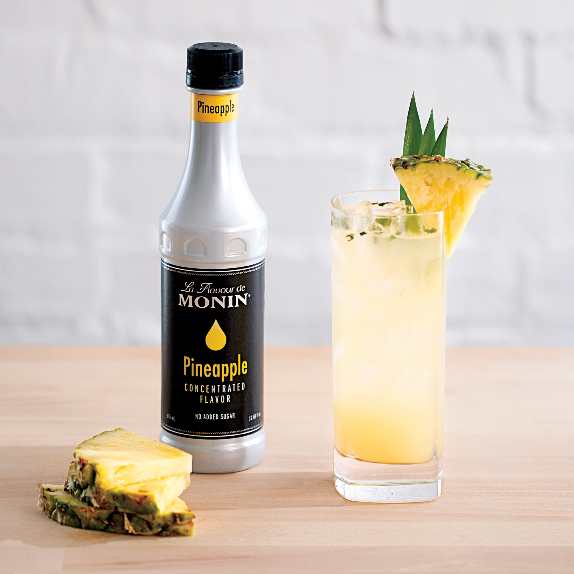 Monin 375 mL Pineapple Concentrated Flavor