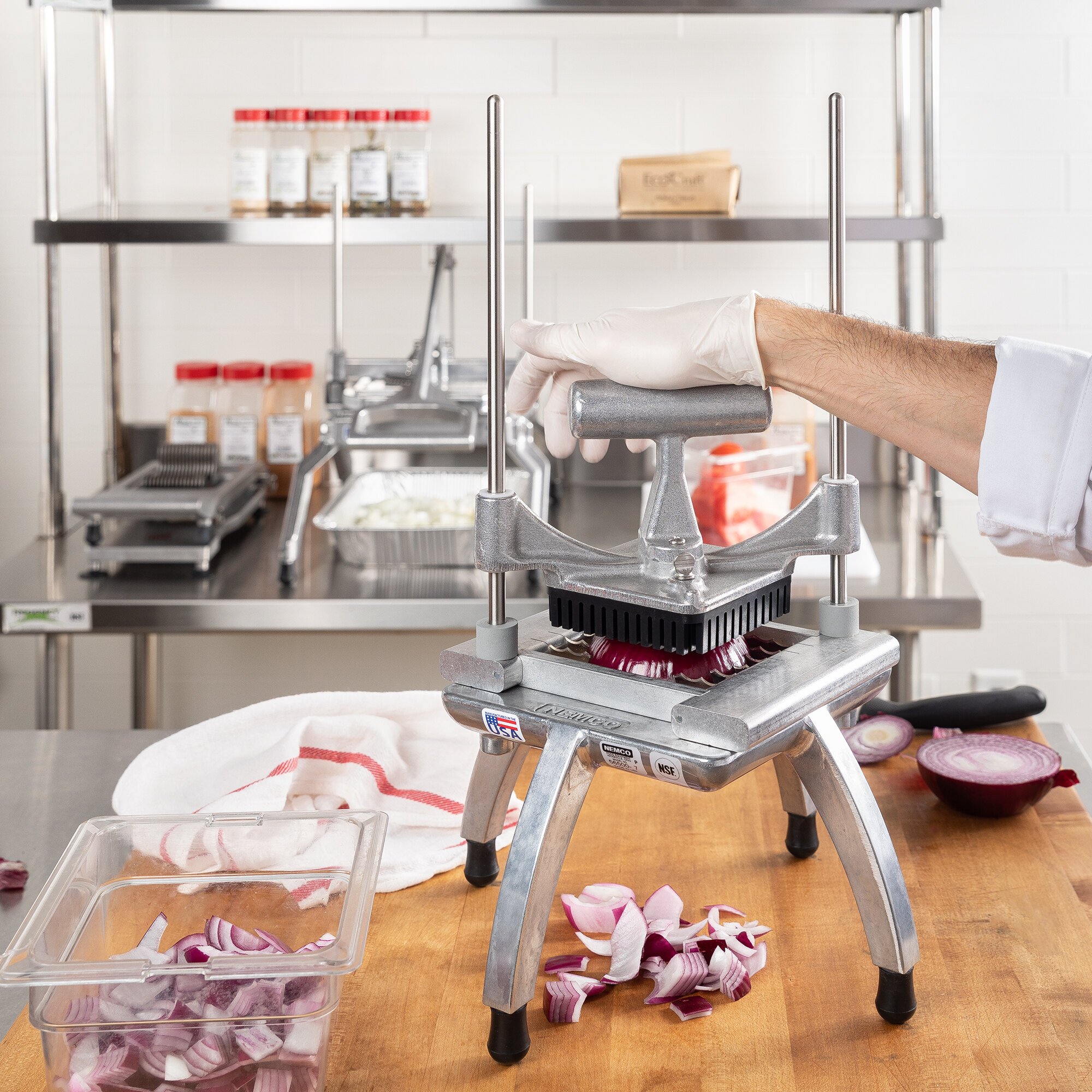 Nemco 56500-7 1/2" Easy Chopper II Vegetable Slicer