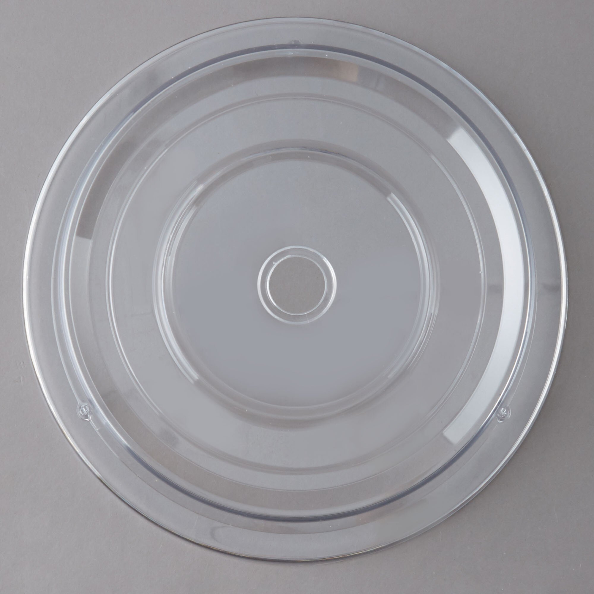 Carlisle 198907 10 3/16" to 10 1/4" Clear Polycarbonate Plate Cover