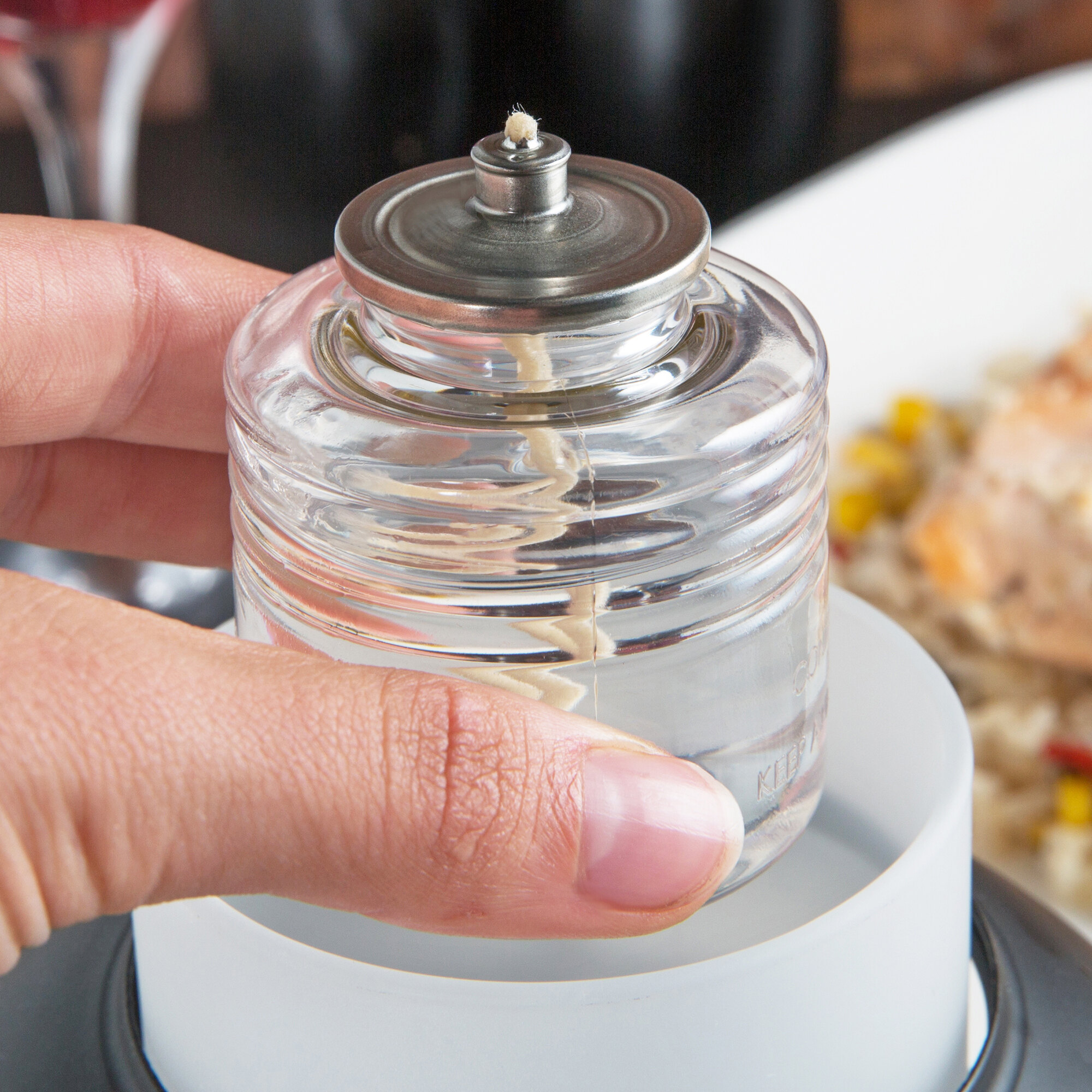 Leola Candle 24 Hour "Smokeless" Clear Liquid Candle Fuel Cartridge ...