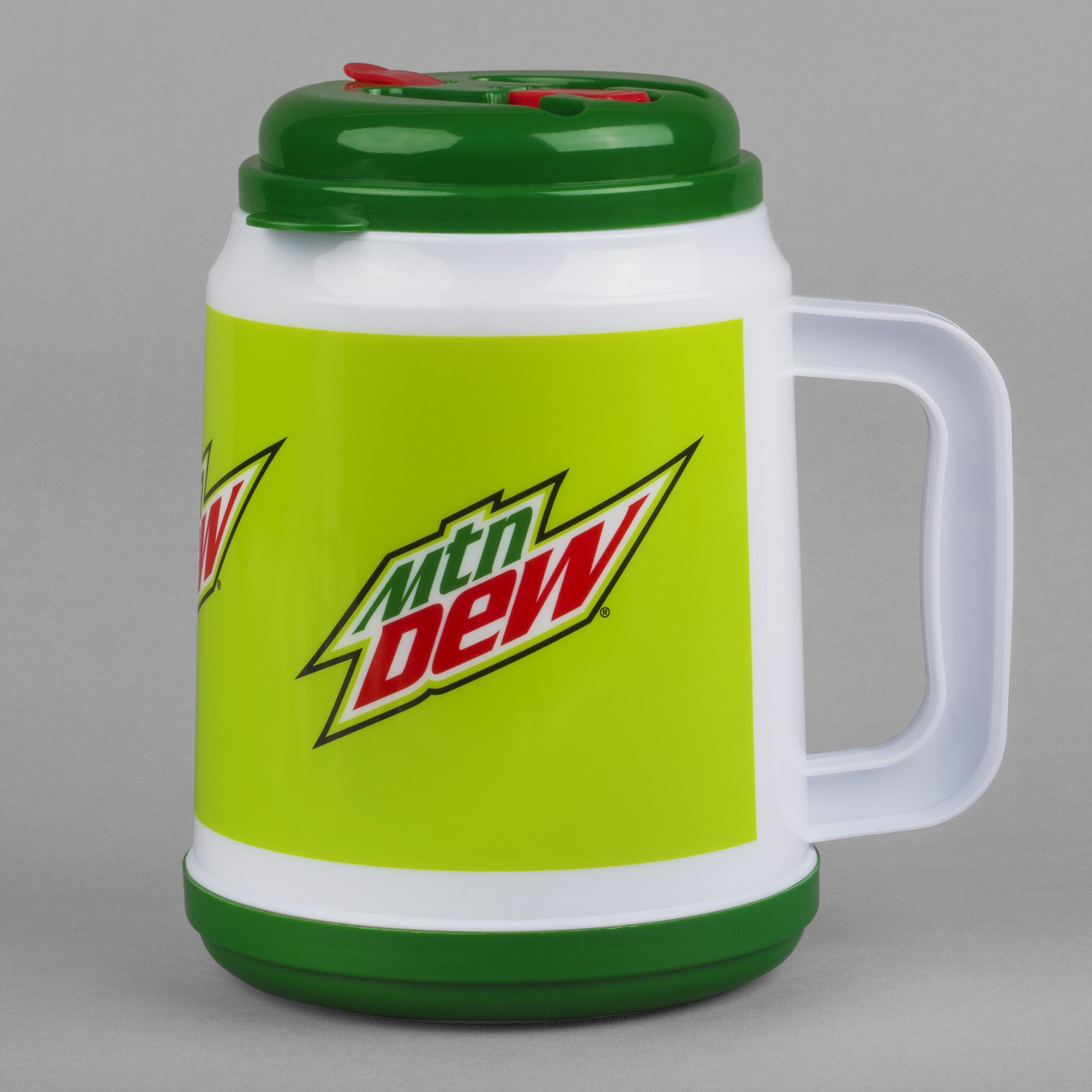 32 oz. Mountain Dew™ Mini Tanker with Straw and Lid - 24/Case