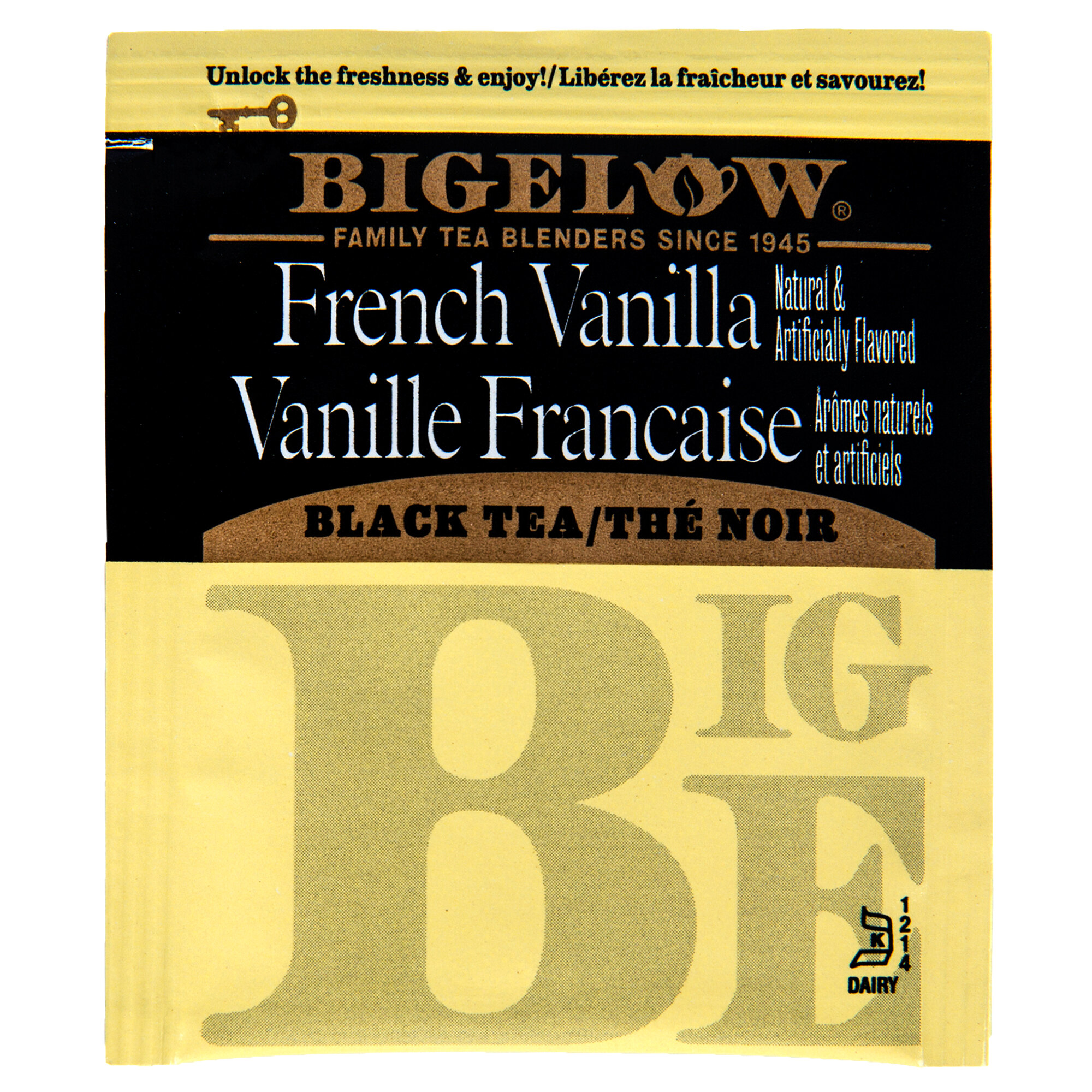 Bigelow French Vanilla Tea Bags - 28/Box