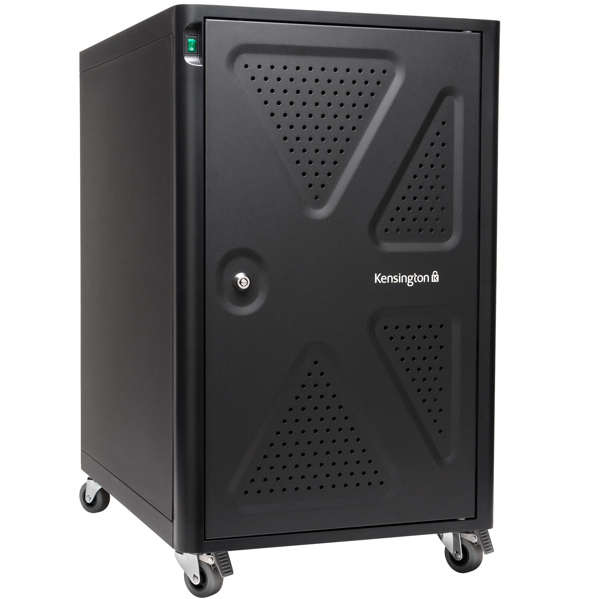 Kensington K64415NA 26 3/8" x 21 3/4" x 32 1/2" AC12 Black Security ...
