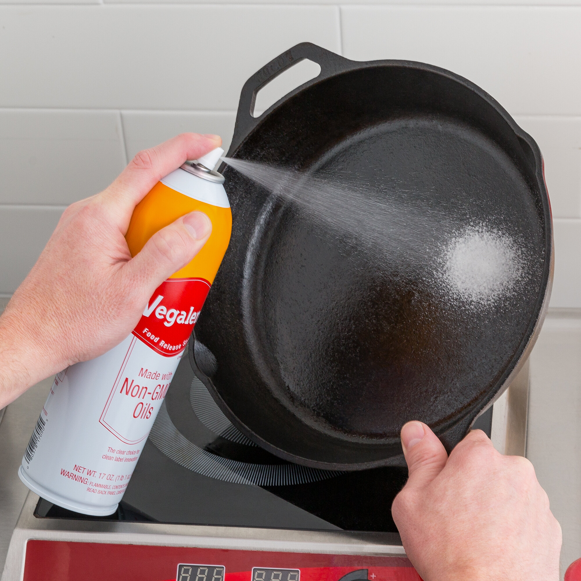 Vegalene 17 oz. Non-GMO Food Release Spray - 6/Case