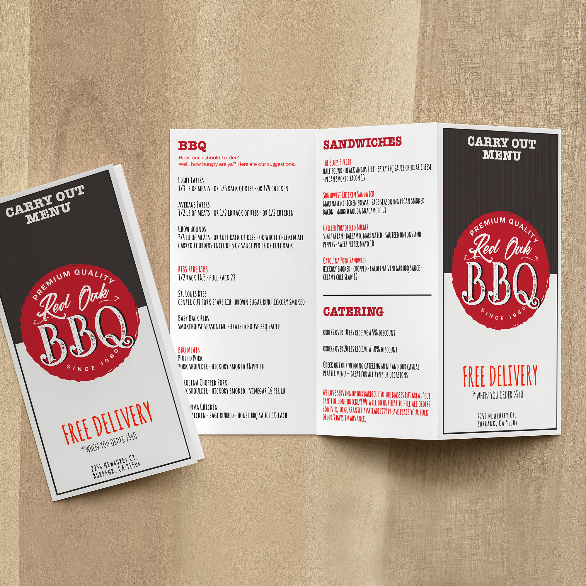 Avery 08324 11" x 8 1/2" Matte White Two-Sided Printable Tri-Fold ...