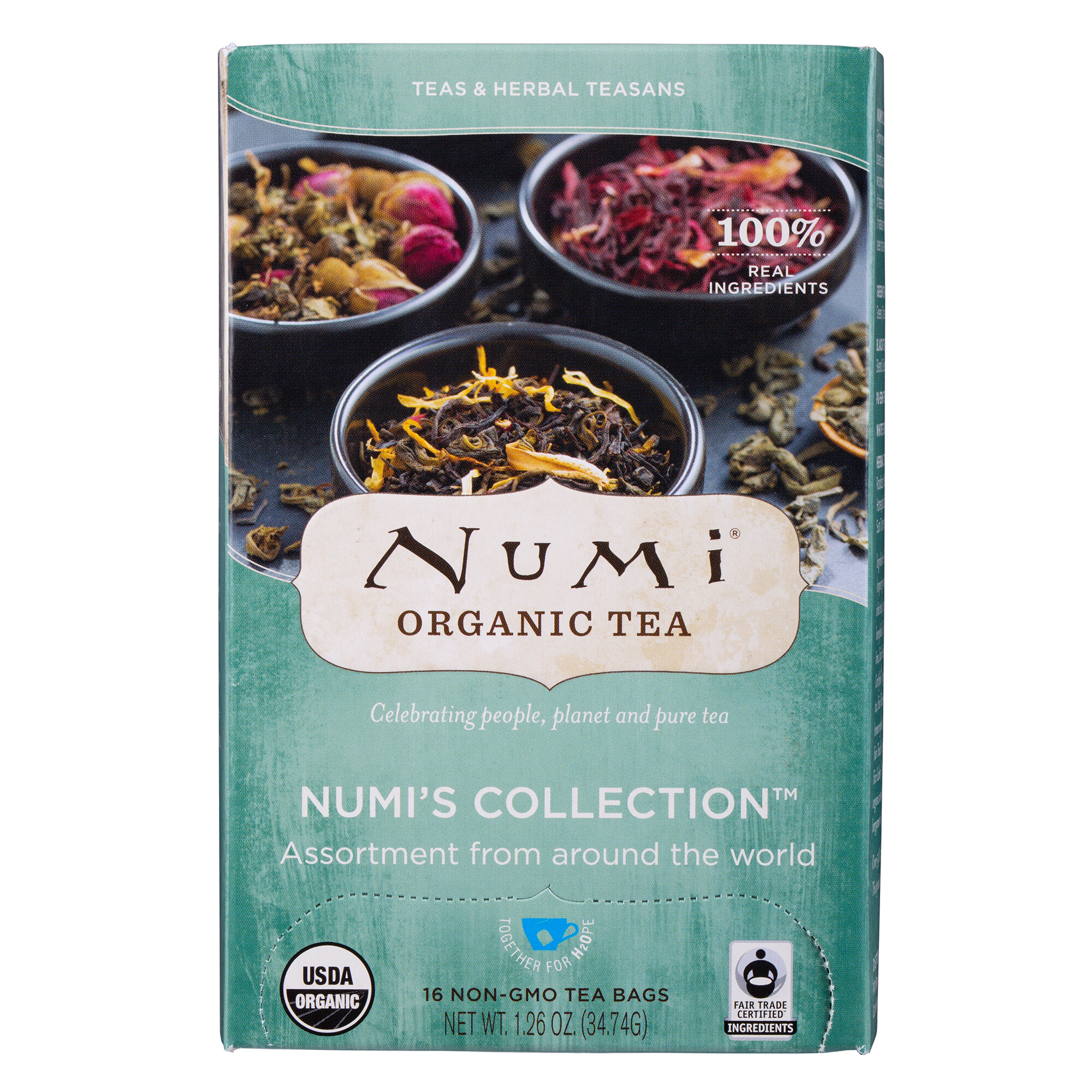 Numi Organic Tea Bag Collection - 16/Box