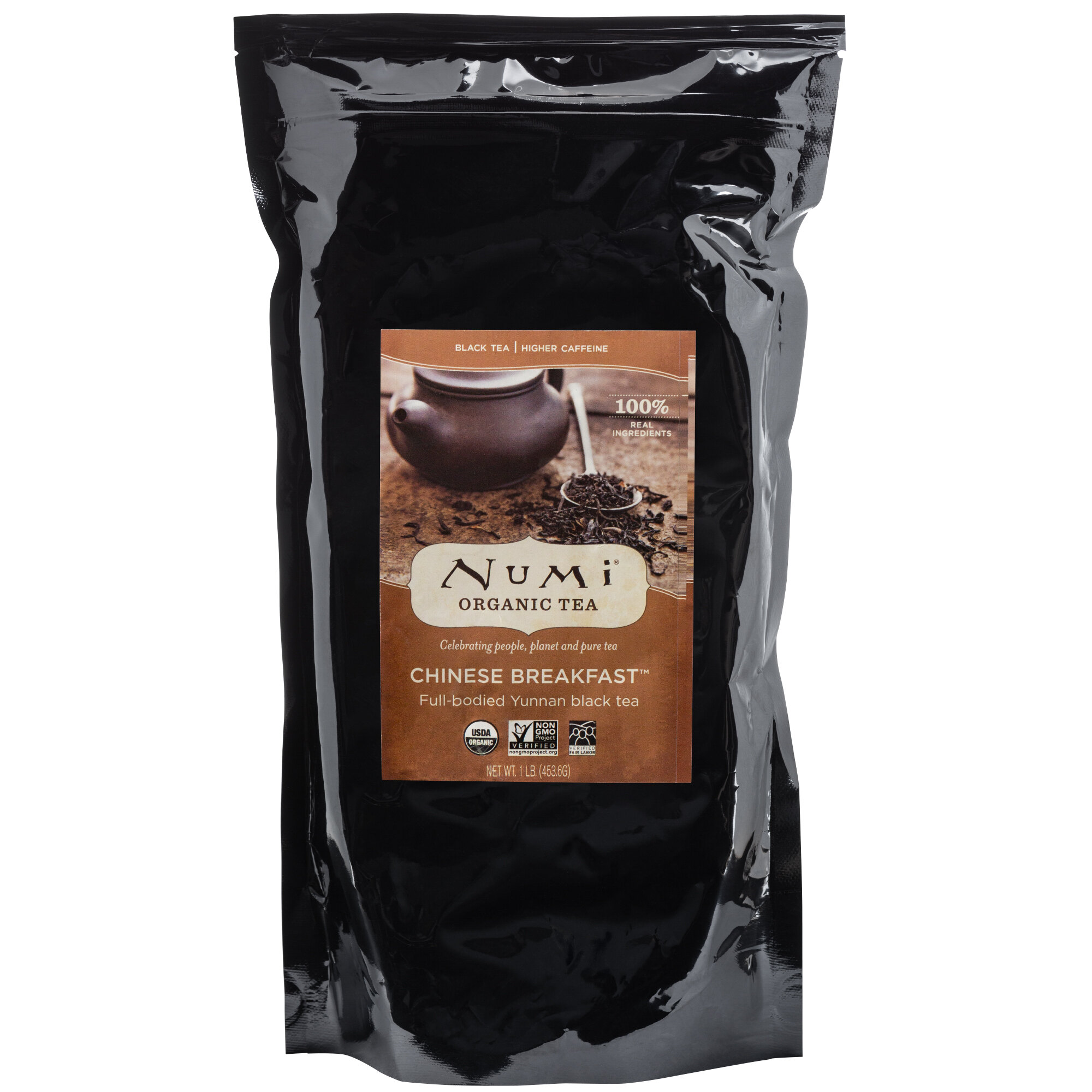 Numi Organic 1 lb. Chinese Breakfast Loose Leaf Tea