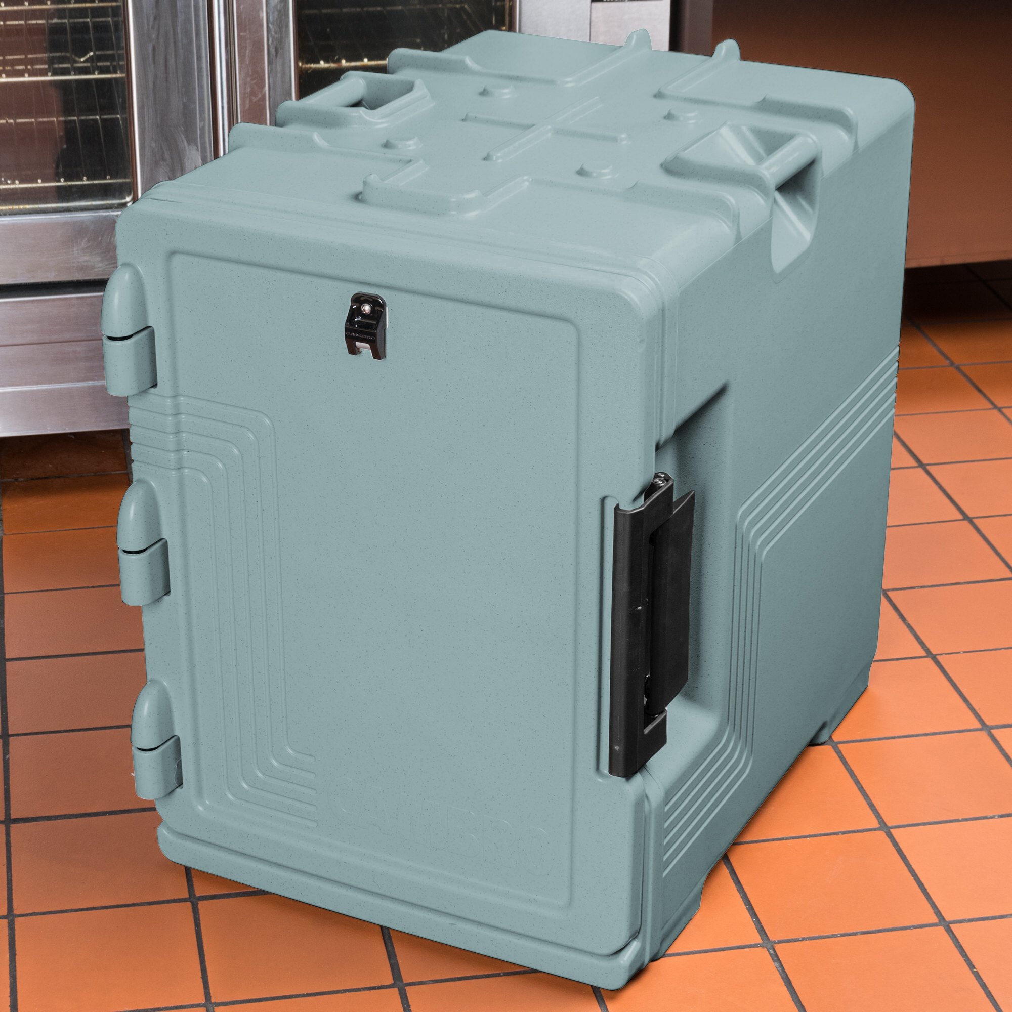 Cambro UPCS400401 Ultra Pan Carrier® S-Series Slate Blue Front Loading ...