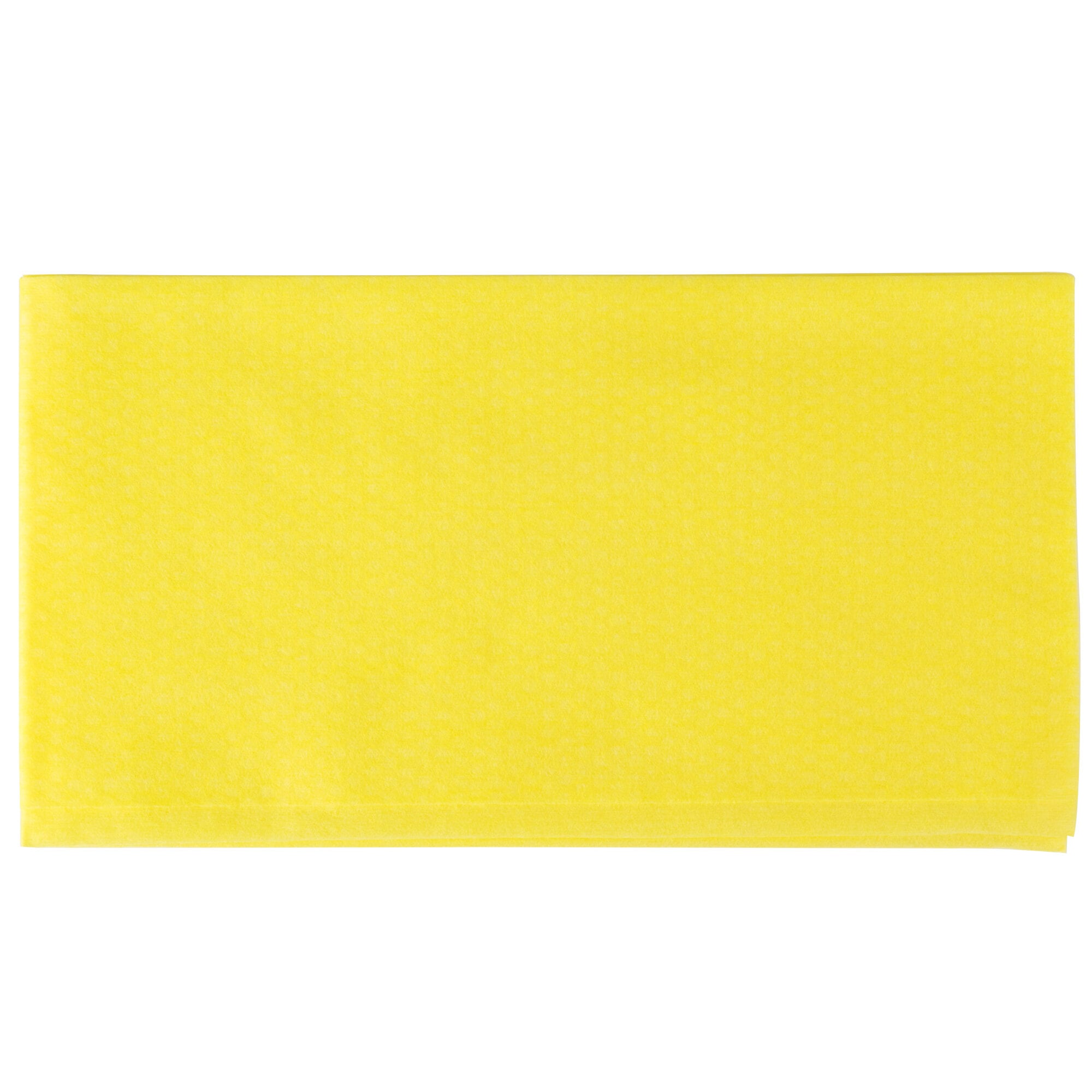 Chicopee 0911 Masslinn 24" x 24" Yellow Heavy-Duty Dusting Cloth - 100/Case