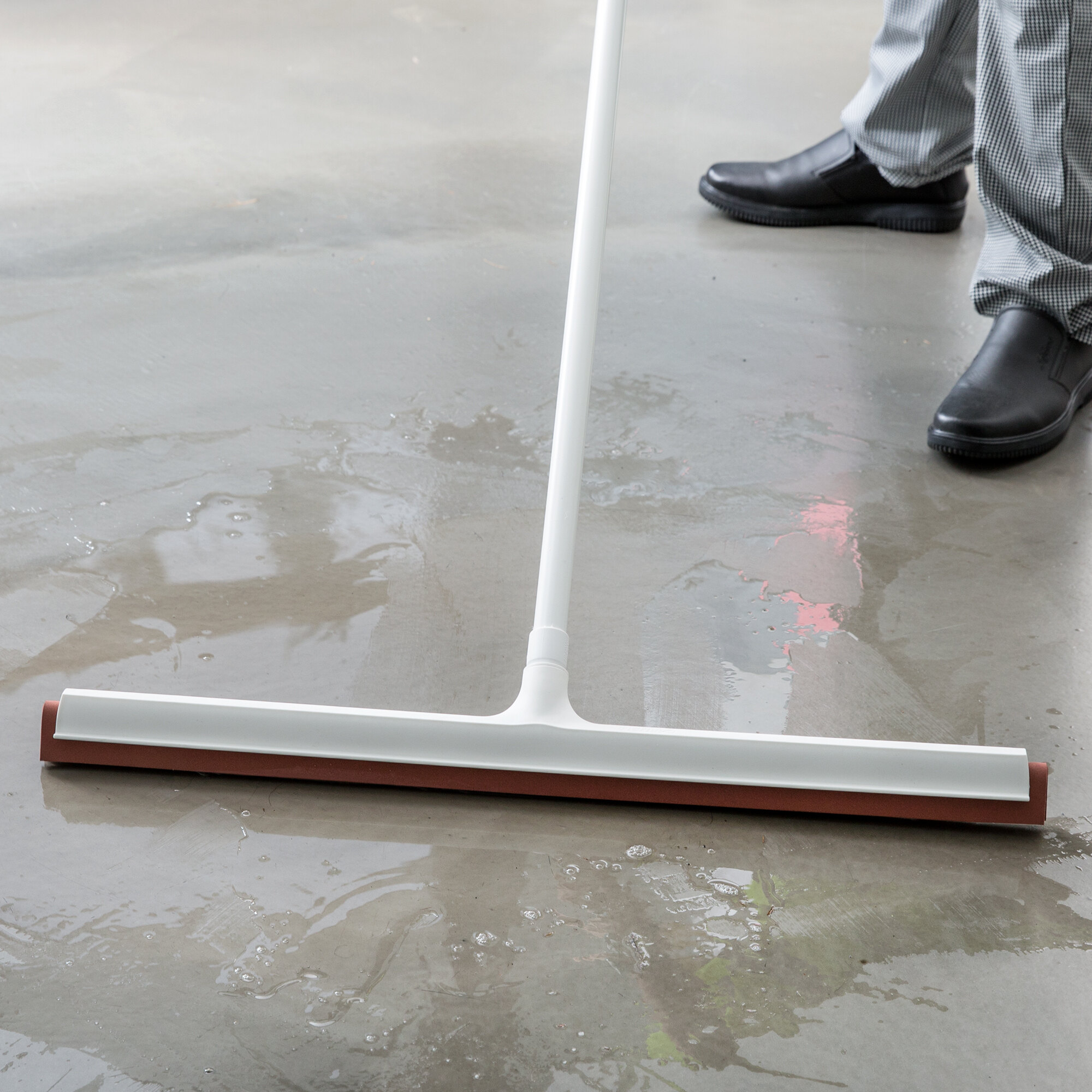 Carlisle 36693000 Flo-Pac 30" Red Double Neoprene Foam Floor Squeegee ...