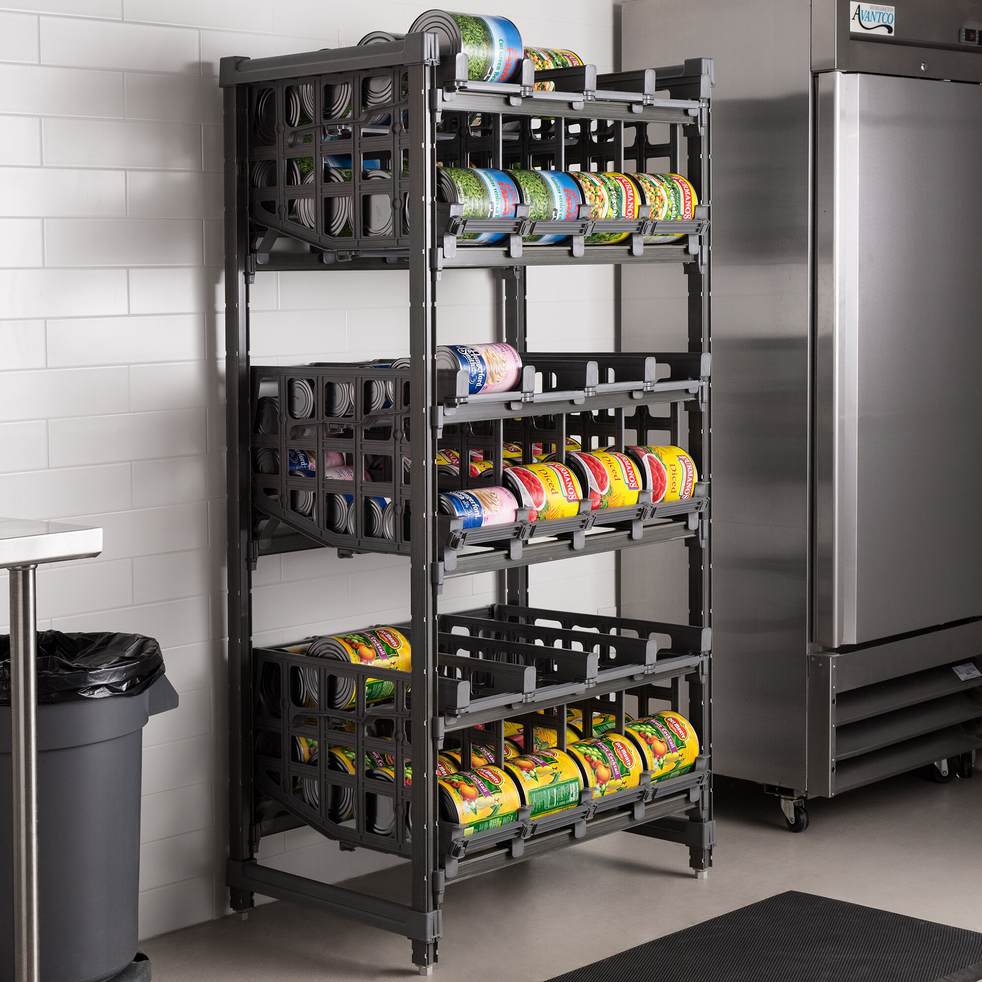 Cambro CPU243672C96480 Camshelving® Premium Full-Size Stationary Free ...