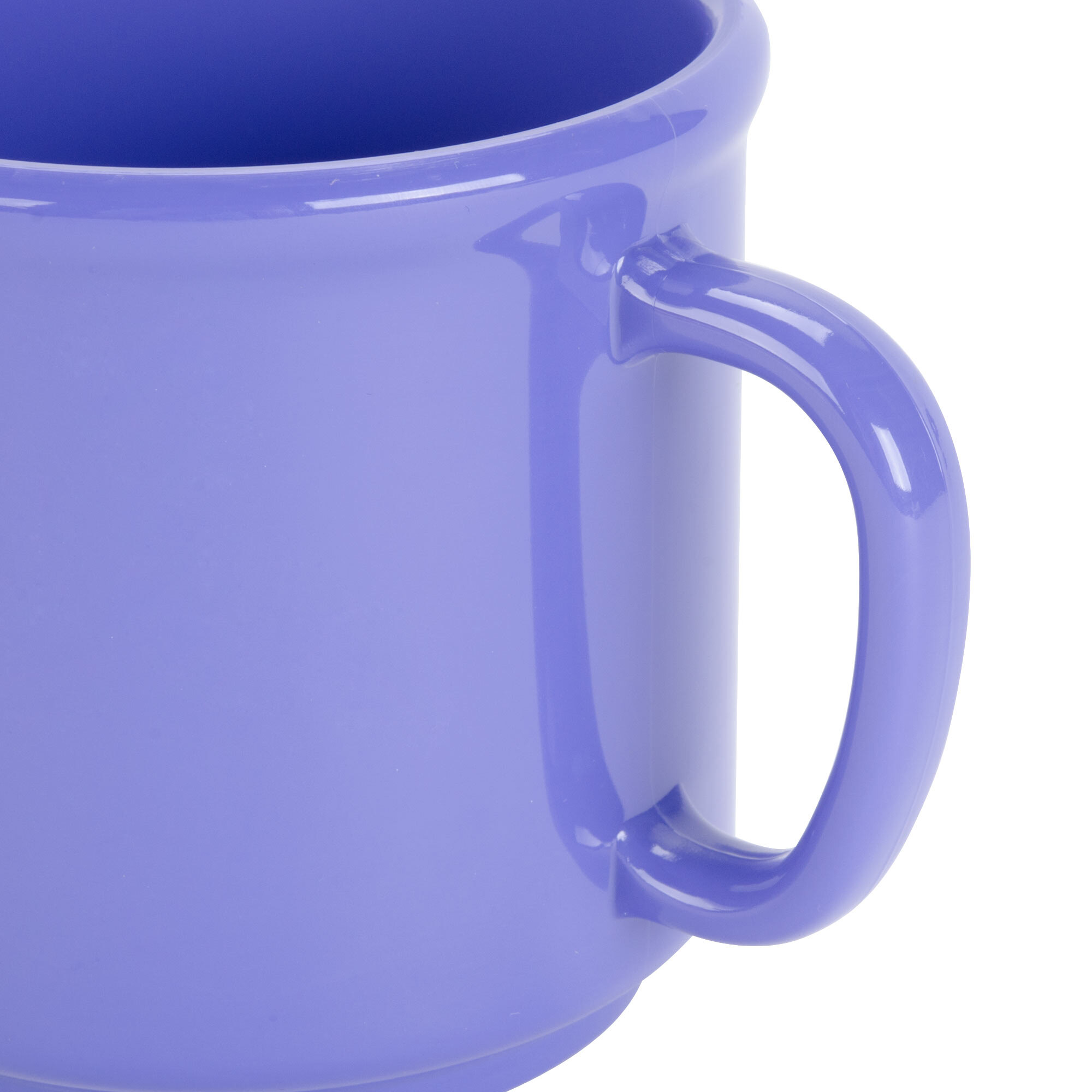 GET S-12-PB Diamond Mardi Gras 12 oz. Peacock Blue SAN Plastic Mug - 24 ...