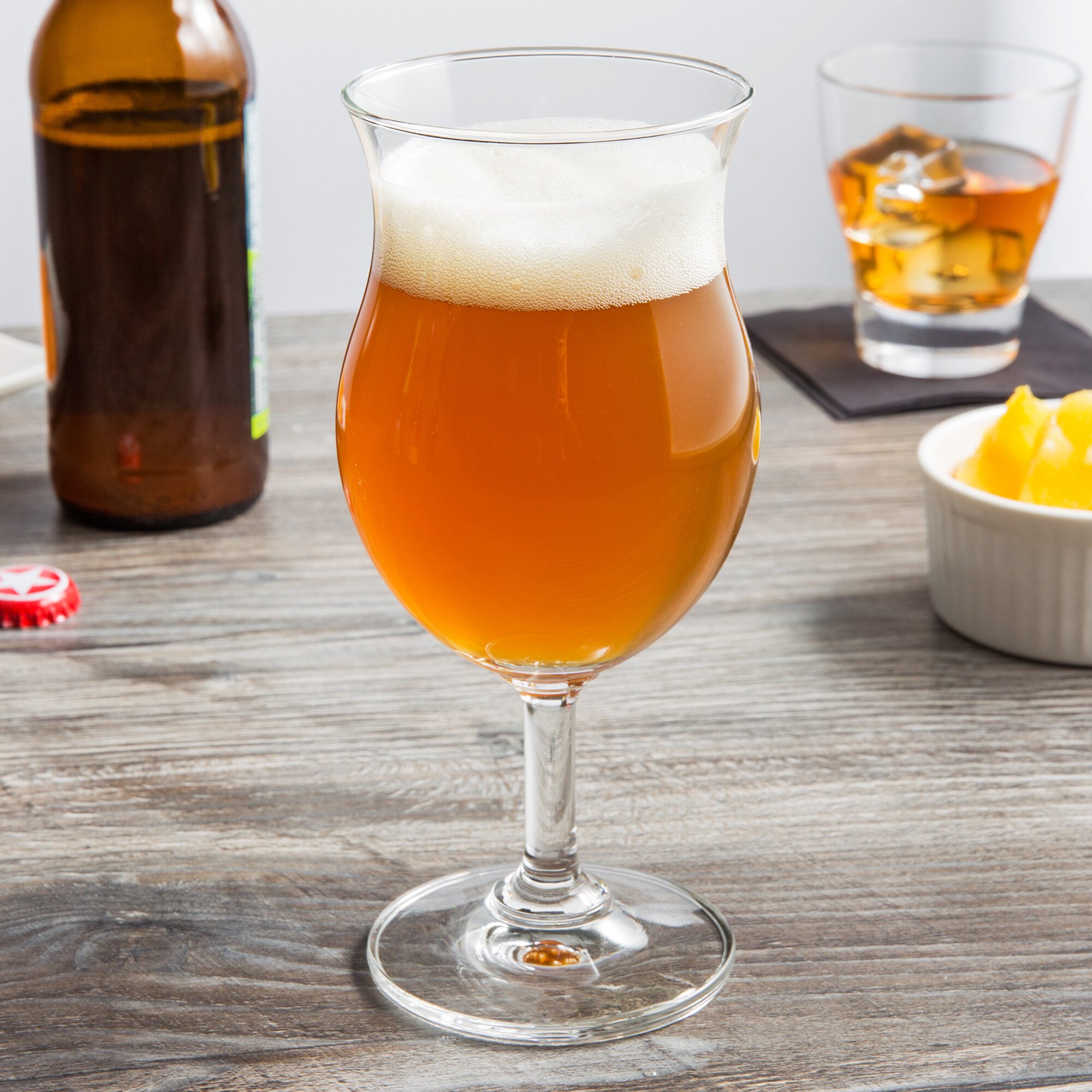 Acopa Select 11 Oz Belgian Beer Tulip Glass 12case