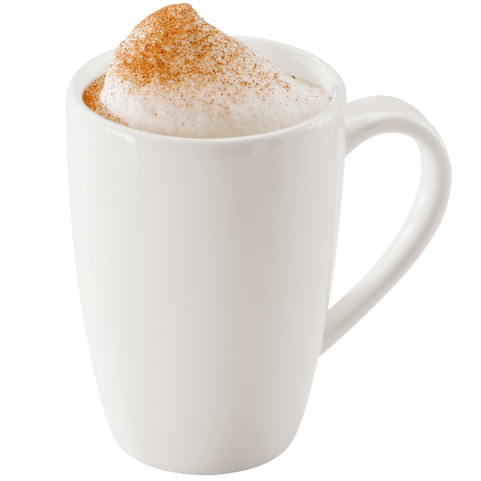 RAK Porcelain BAMG26 Banquet 8.8 oz. Ivory Porcelain Flora Mug - 6/Case