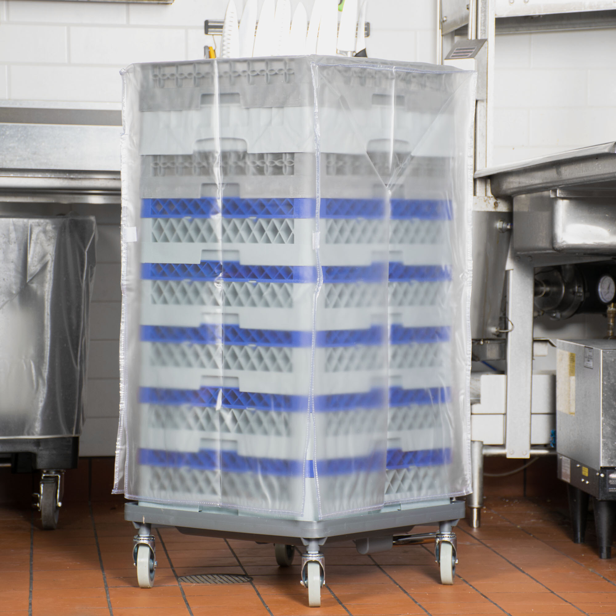 Vollrath TRCV3 Traex® 36" Vinyl Full Size Rack Dust Cover